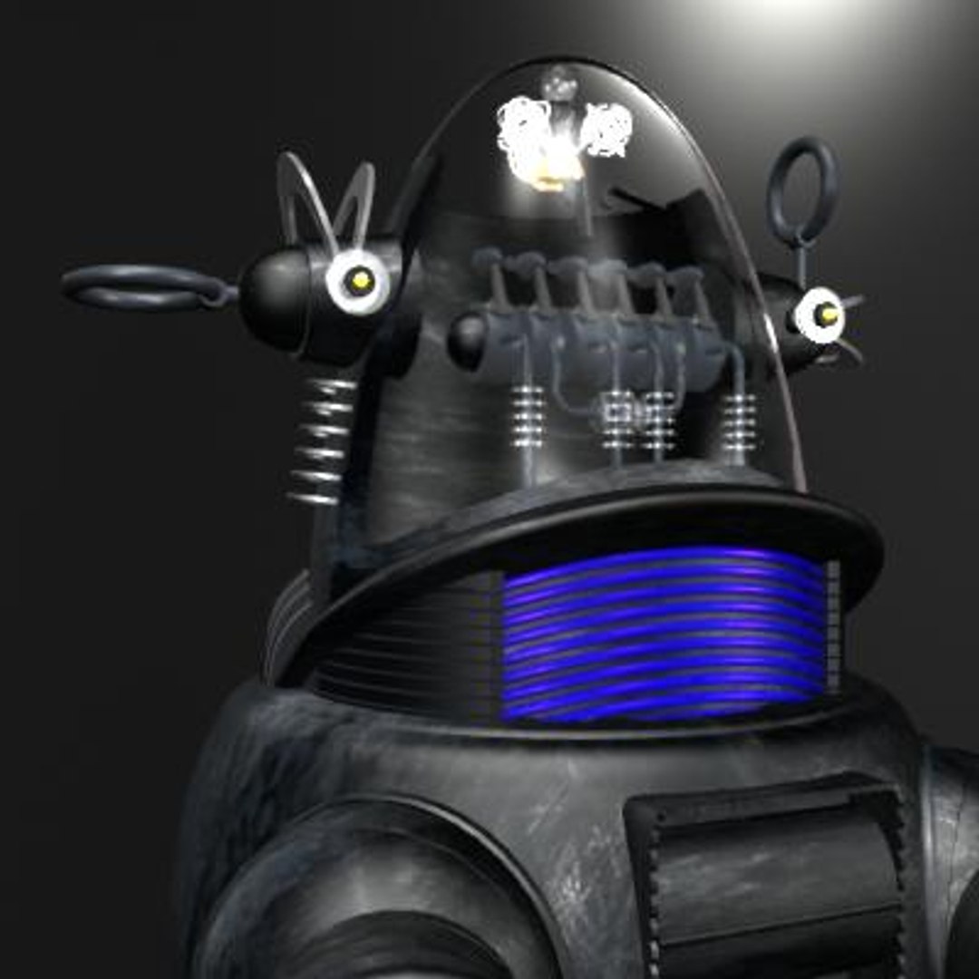 3d Model Robby Robot Film
