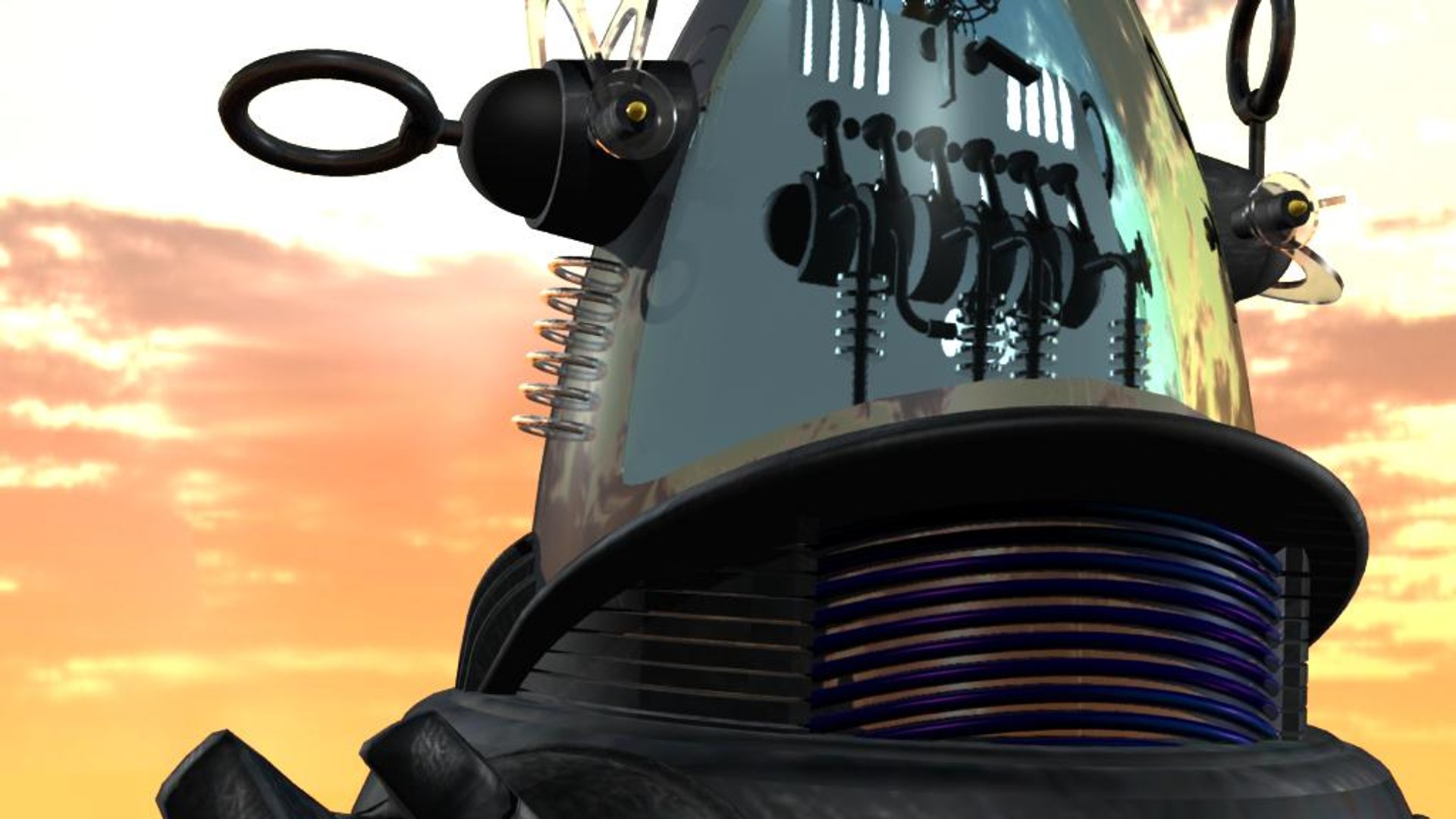3d Model Robby Robot Film