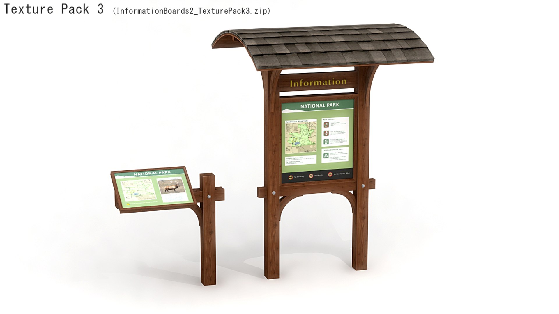3D Model Information Boards - TurboSquid 1253064