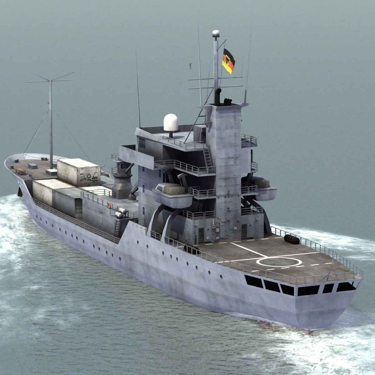 type elbe class replenishment 3d 3ds