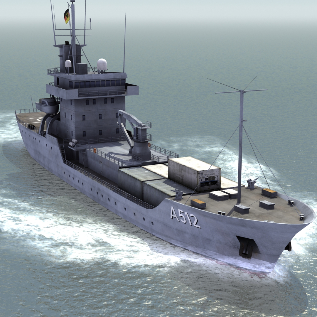 type elbe class replenishment 3d 3ds