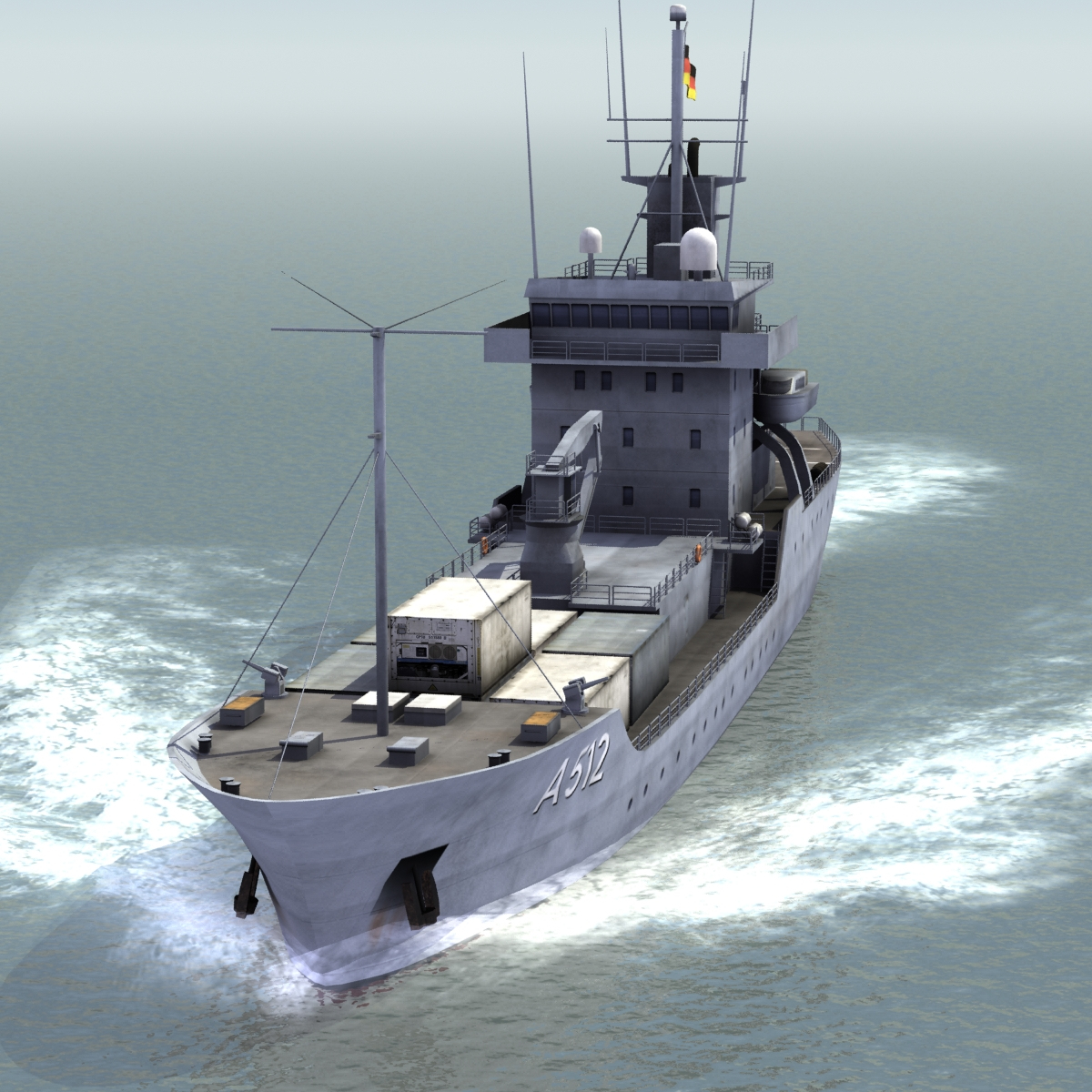 type elbe class replenishment 3d 3ds