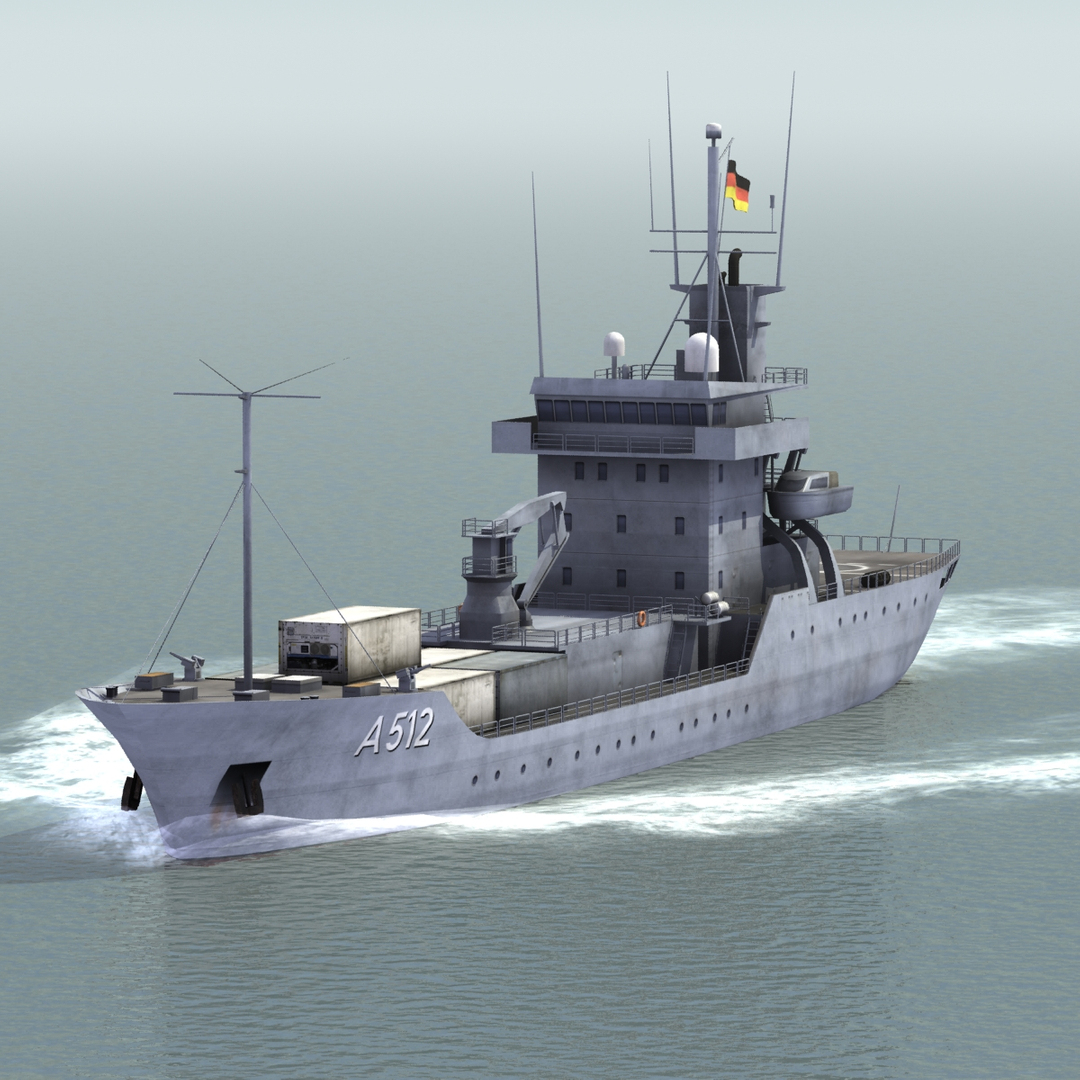 type elbe class replenishment 3d 3ds
