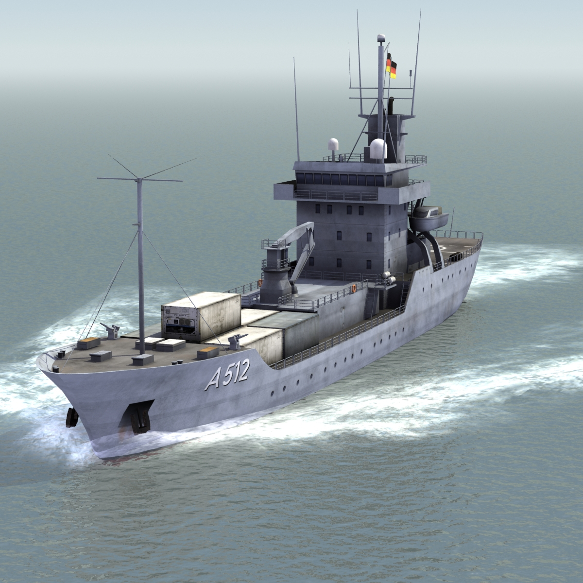 type elbe class replenishment 3d 3ds
