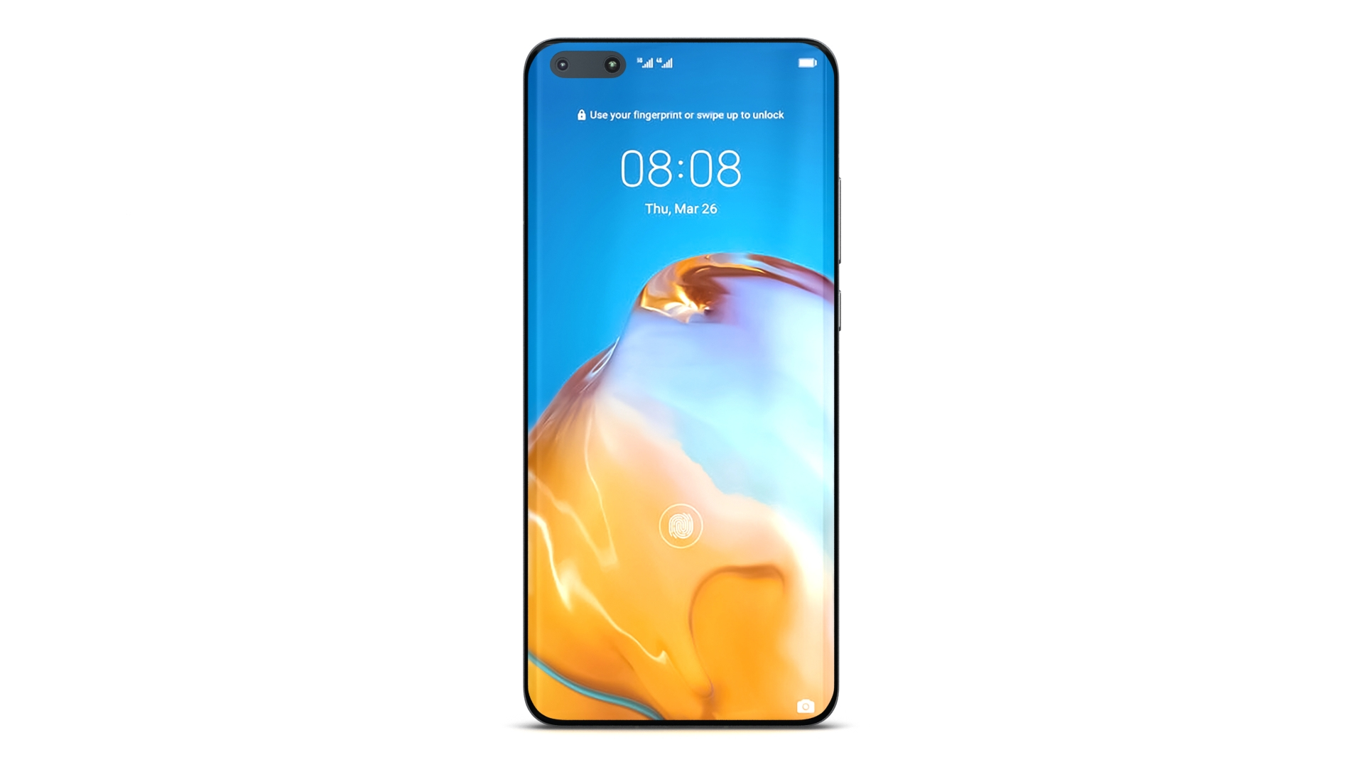 3D Huawei P40 Pro Silver - TurboSquid 1709246