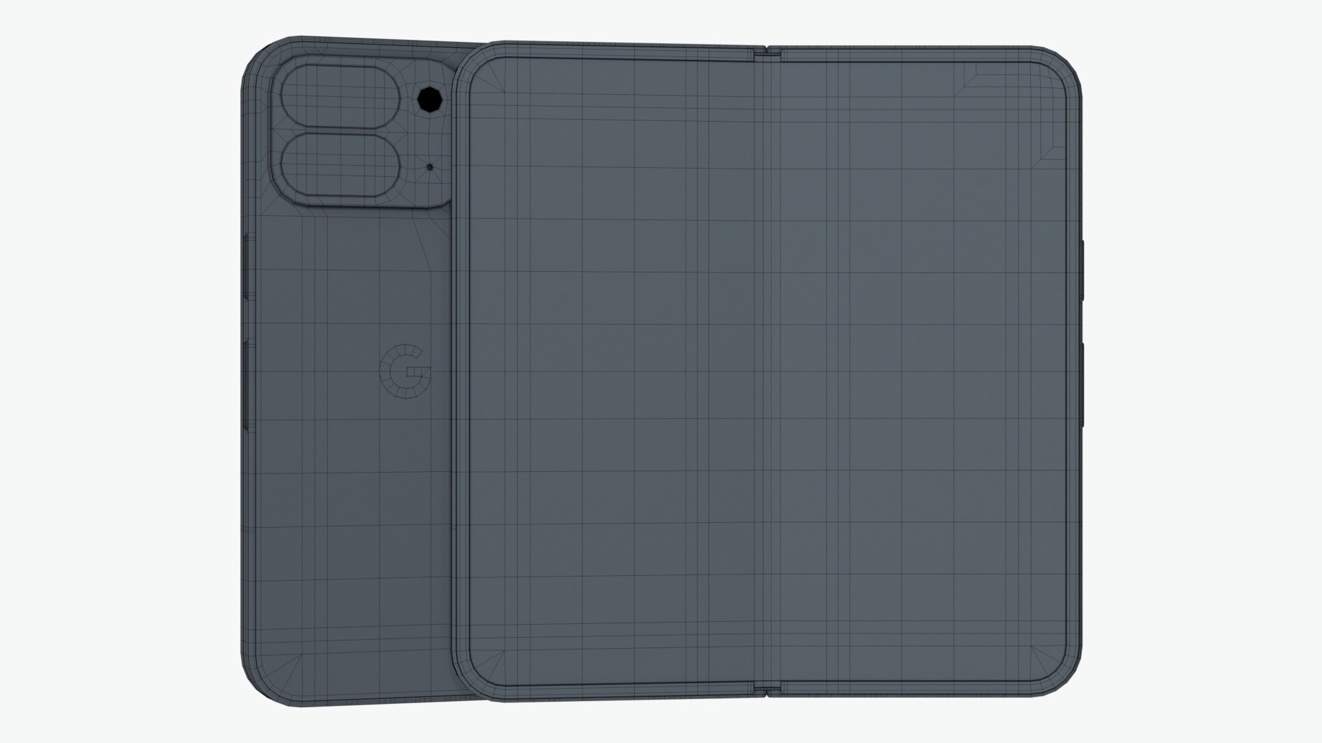 Google Pixel 10 Pro Fold Obsidian 3D - TurboSquid 2417131