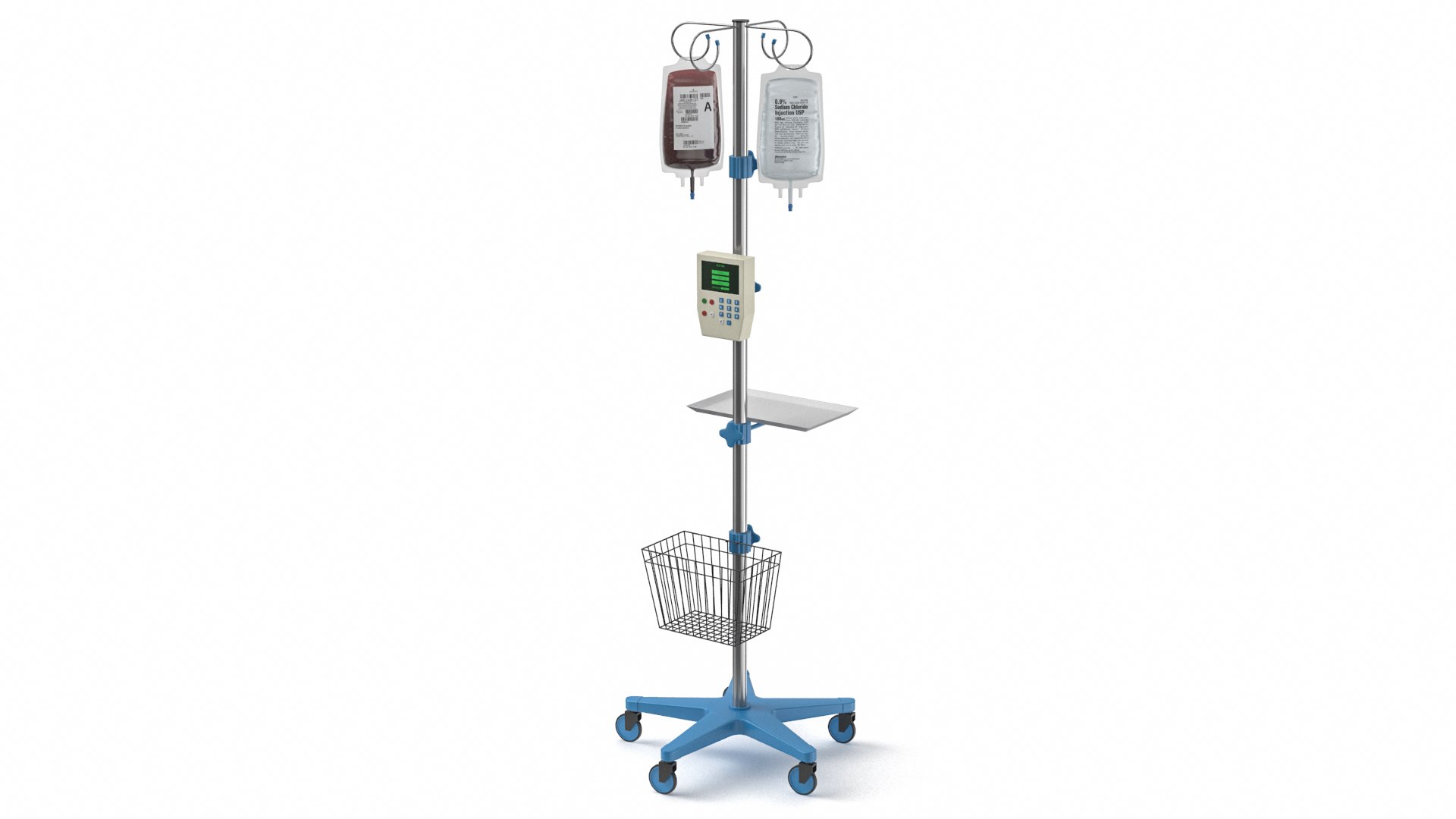 IV And Blood Stand 3D Model - TurboSquid 2456805