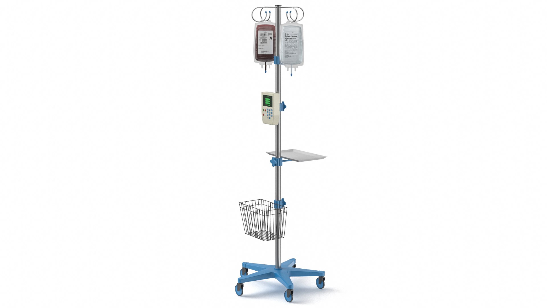 IV And Blood Stand 3D Model - TurboSquid 2456805