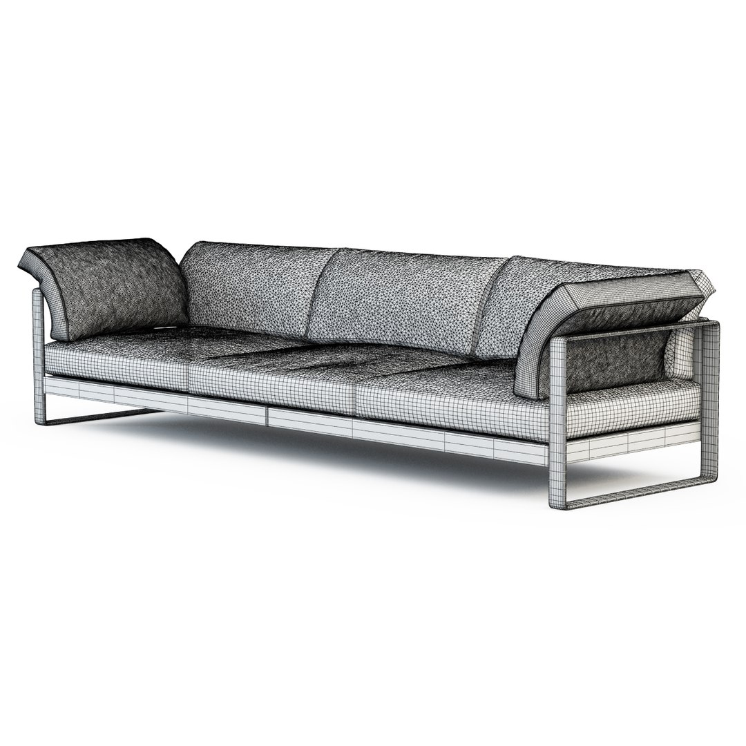 Phan Matteograssi Sofa 3d Model