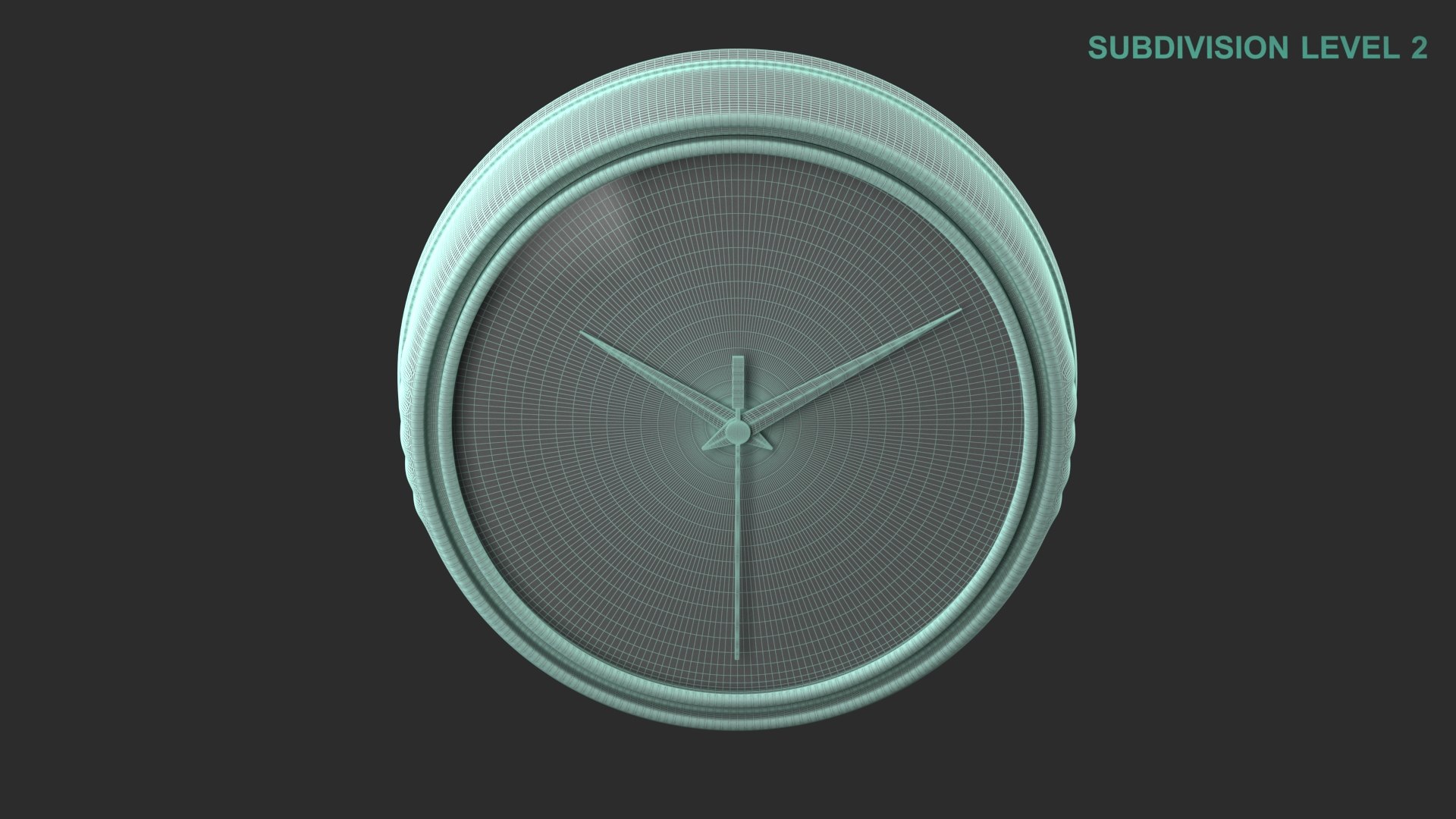Wall Clock Model - TurboSquid 1968329