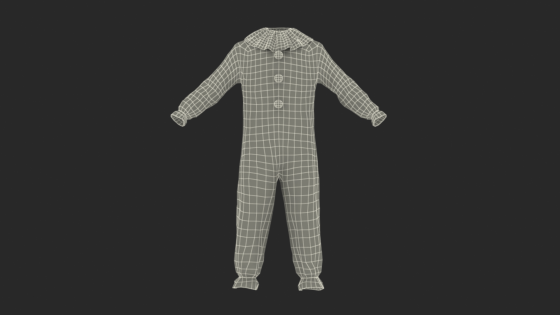 Clowns Clothing Collection 3D Model - TurboSquid 1814271
