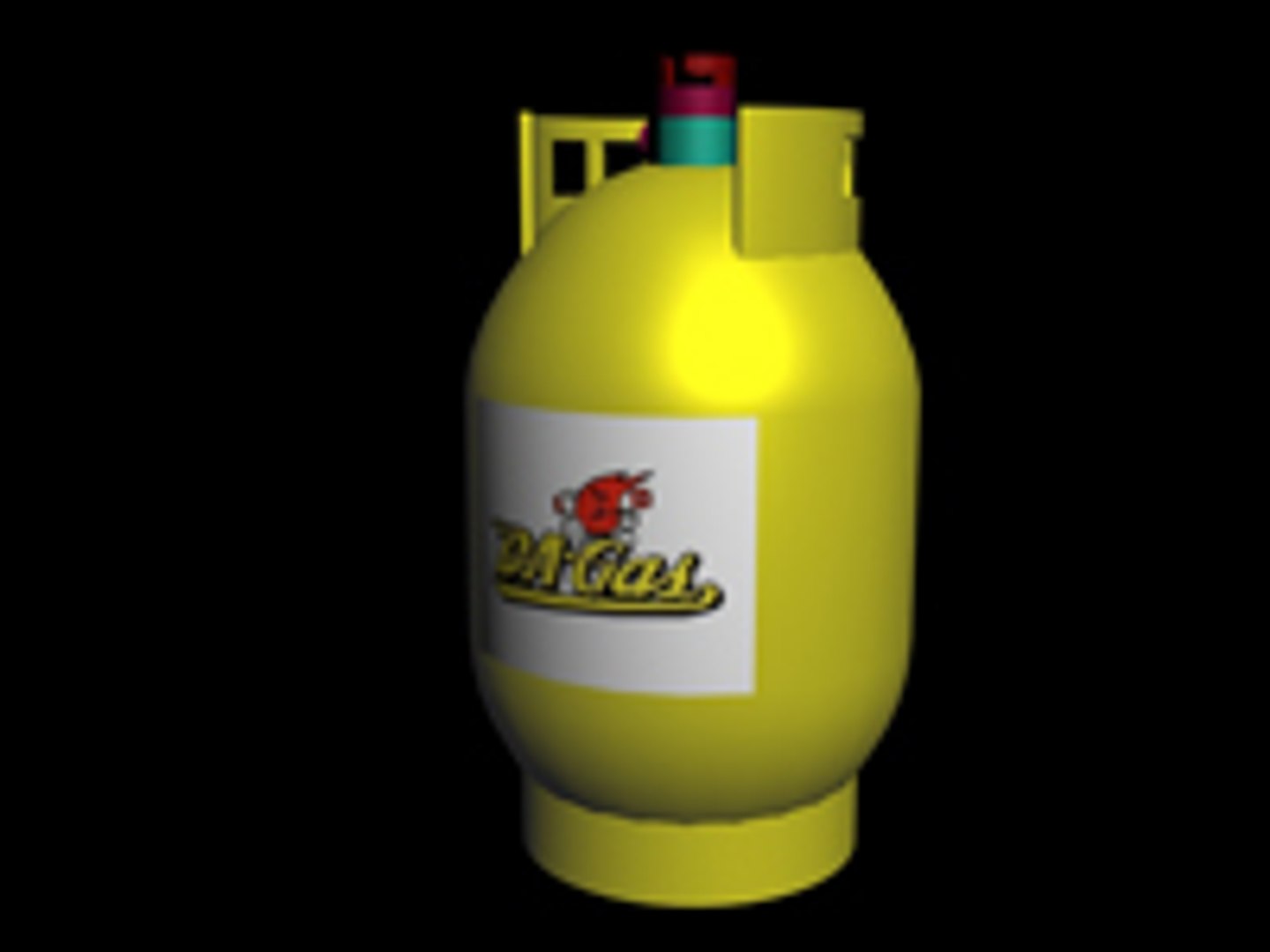 Gas 3d Model