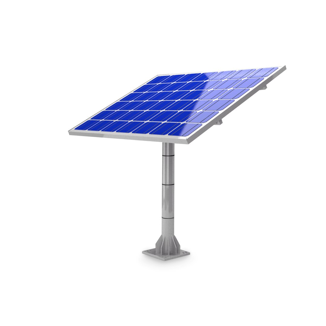 Solar Panel Model - TurboSquid 1516562
