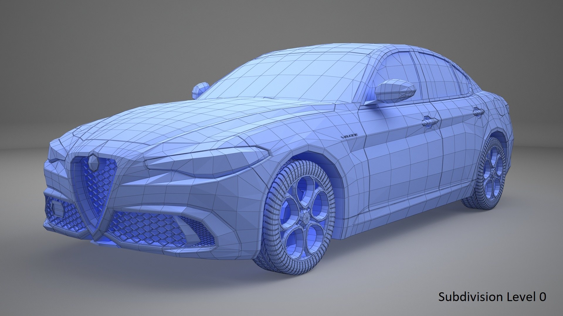 Alfa Romeo Giulia Restyling 2023 3D model - TurboSquid 2171752