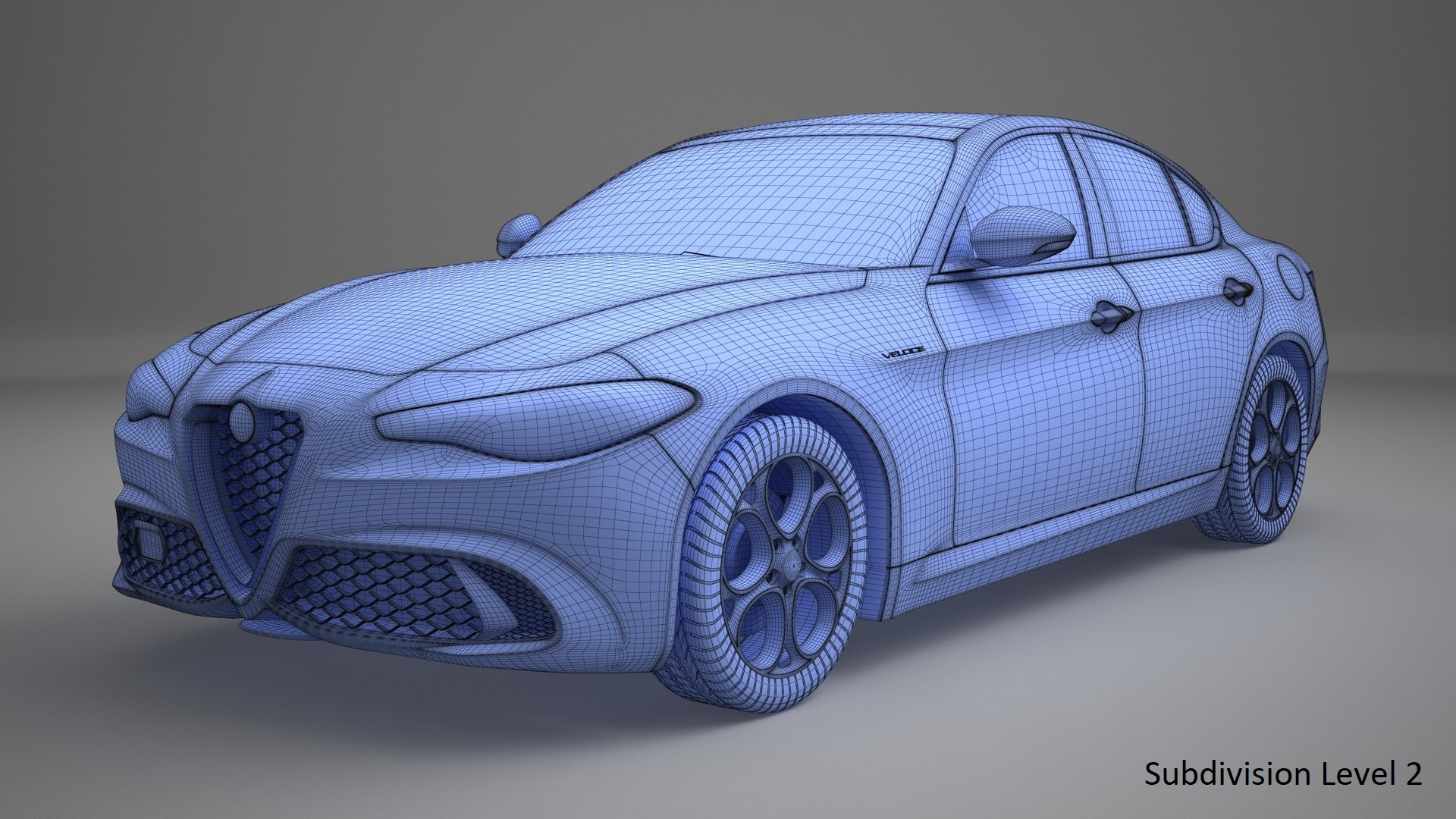 Alfa Romeo Giulia Restyling 2023 3D model - TurboSquid 2171752