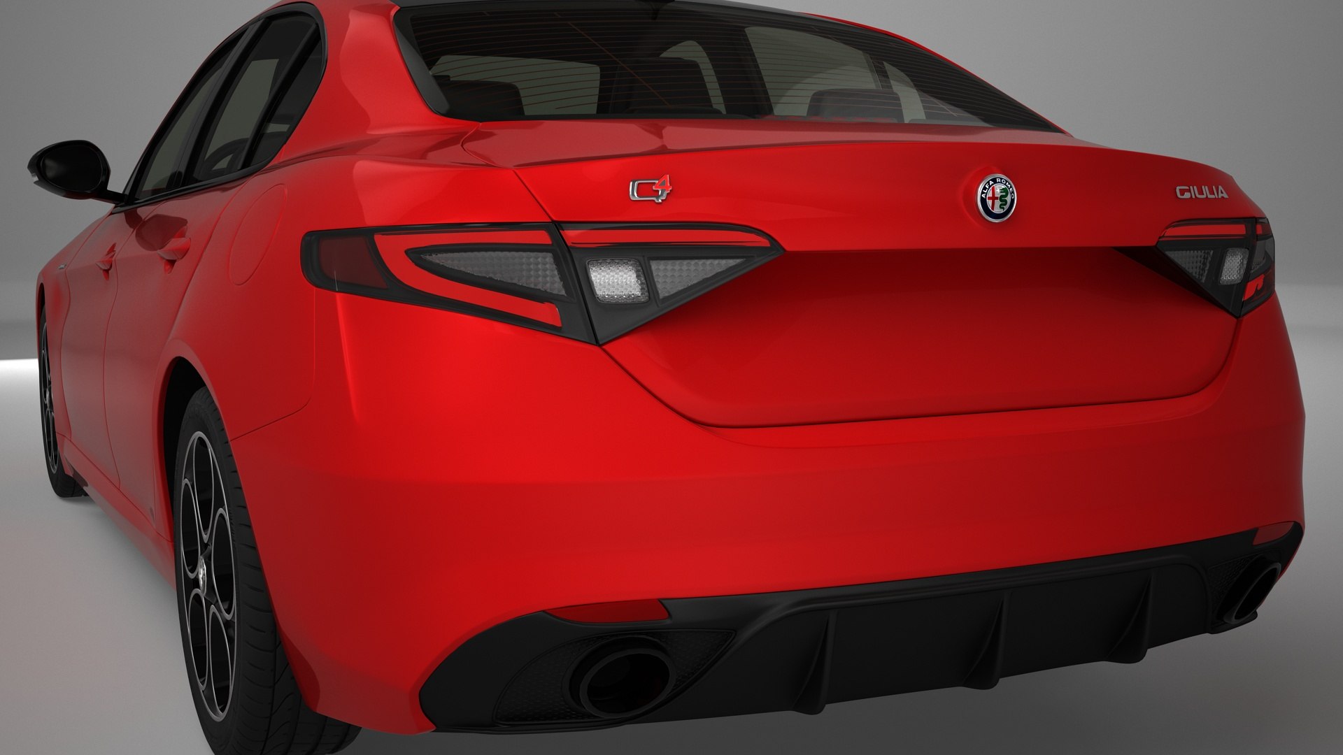 Alfa Romeo Giulia Restyling 2023 3D model - TurboSquid 2171752
