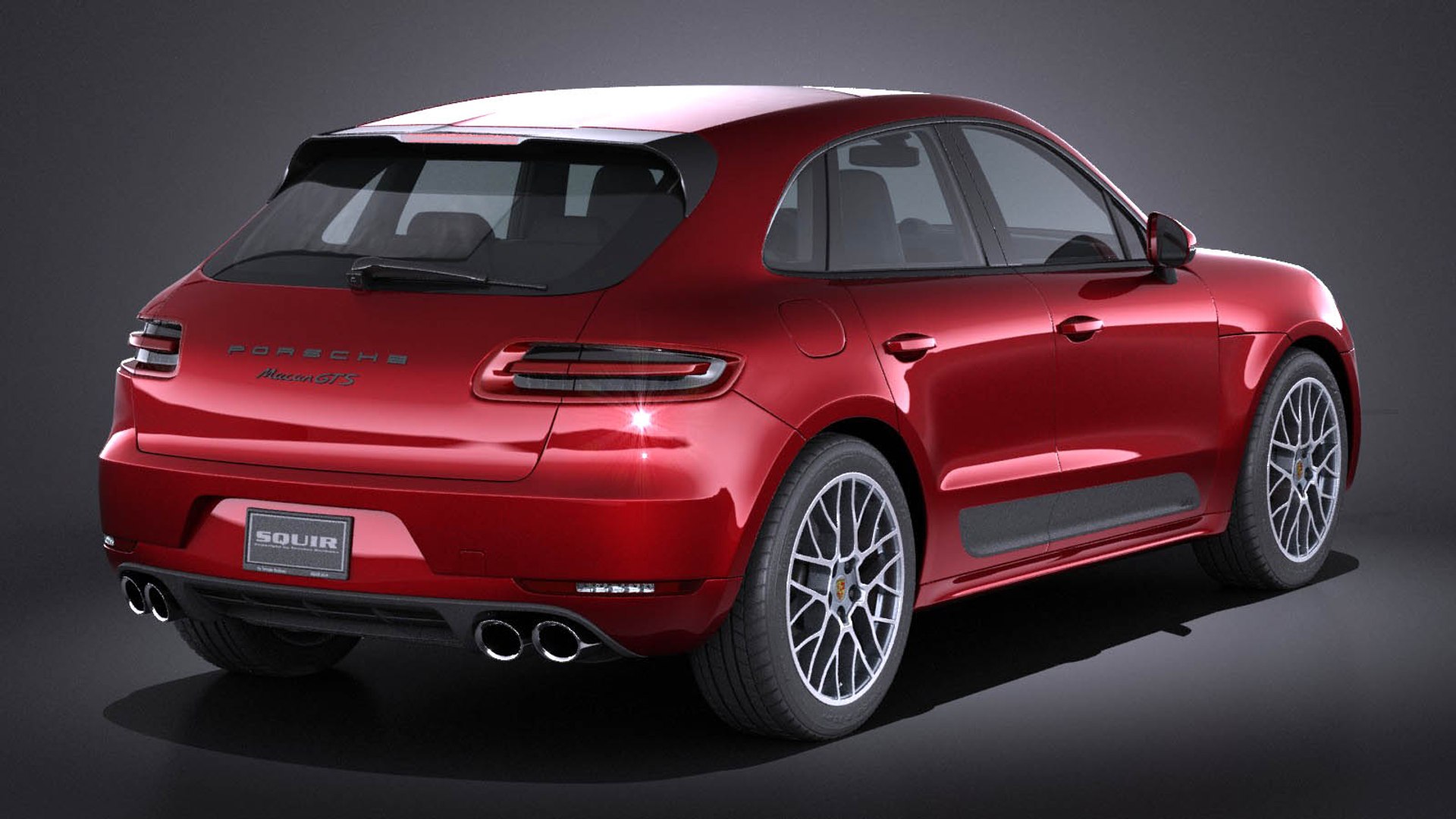Porsche Macan Gts 3d 3ds