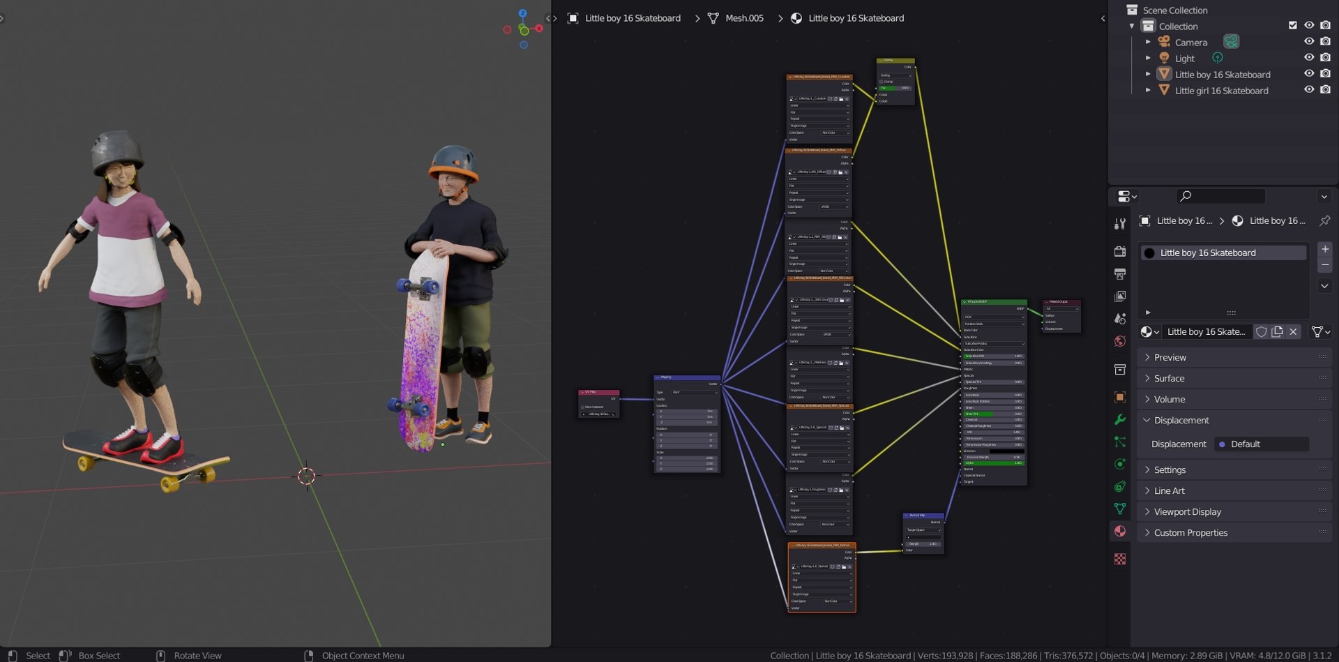 3D 03 Boy Run Draw Model - TurboSquid 1522094