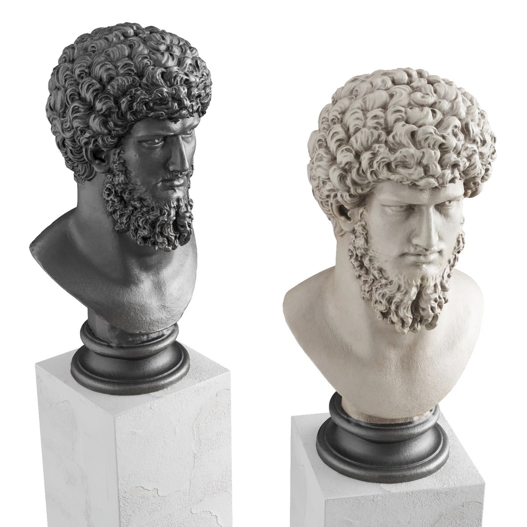 Lucius Verus Youg Bust 3D Model - TurboSquid 2330282