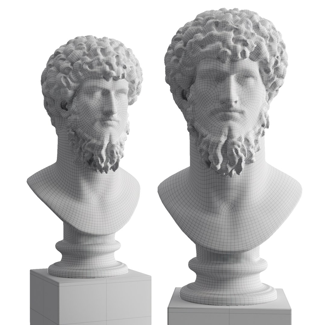 Lucius Verus Youg Bust 3D Model - TurboSquid 2330282