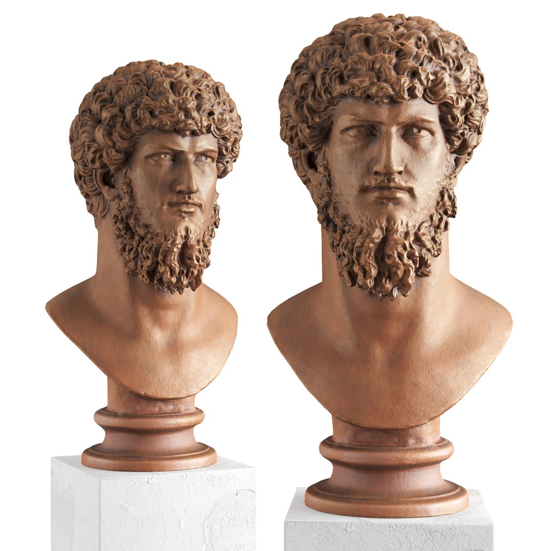 Lucius Verus Youg Bust 3D Model - TurboSquid 2330282