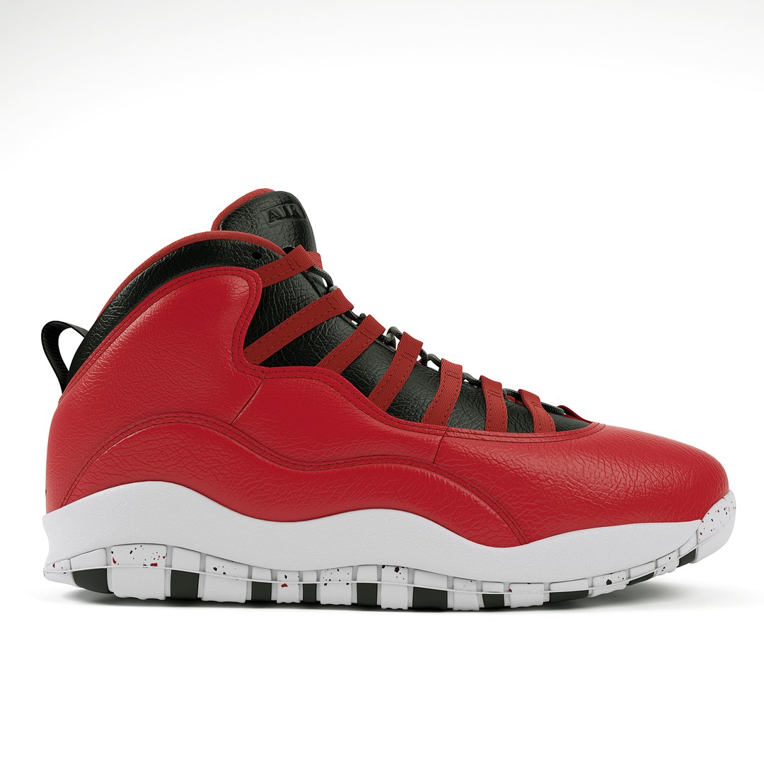 Air Jordan 10 Retro 3D - TurboSquid 1254477