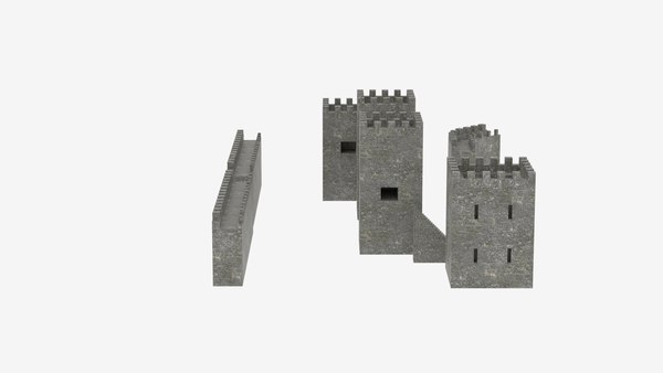Medieval Castle Pack model - TurboSquid 1760095