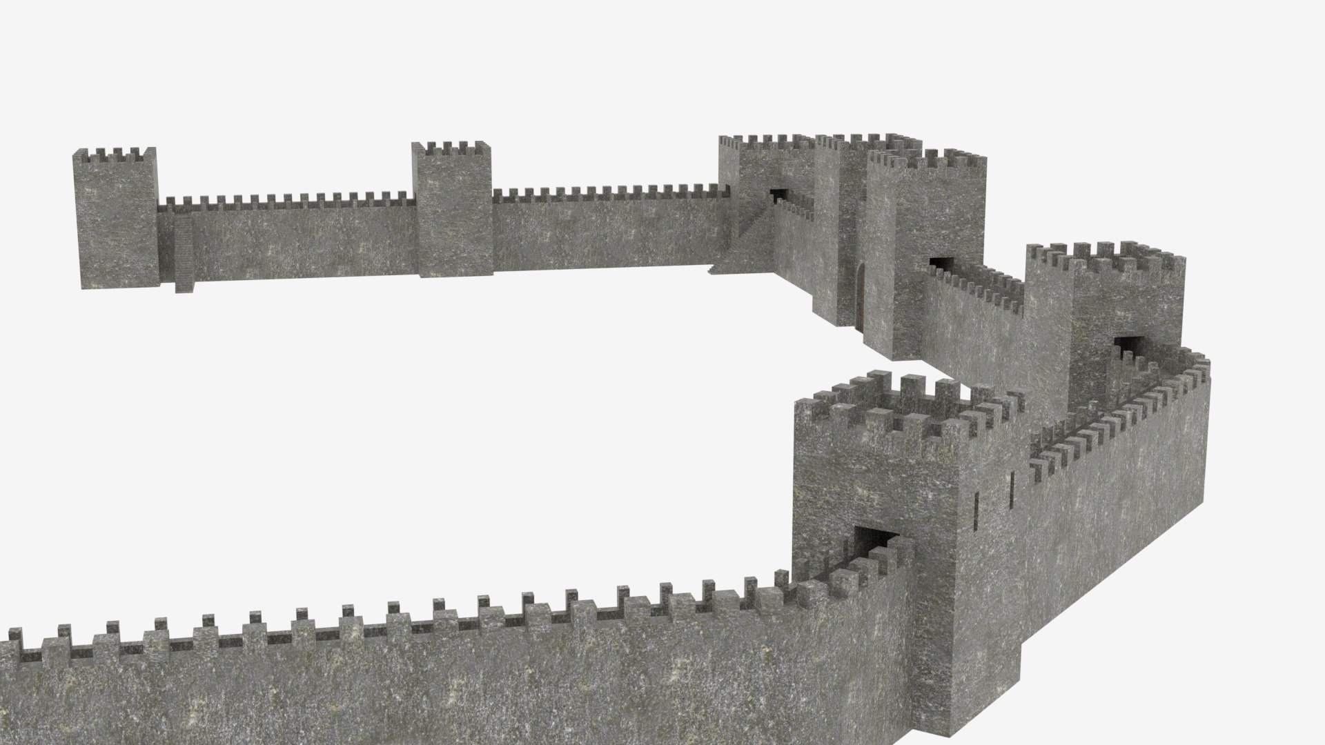 Medieval Castle Pack Model - TurboSquid 1760095