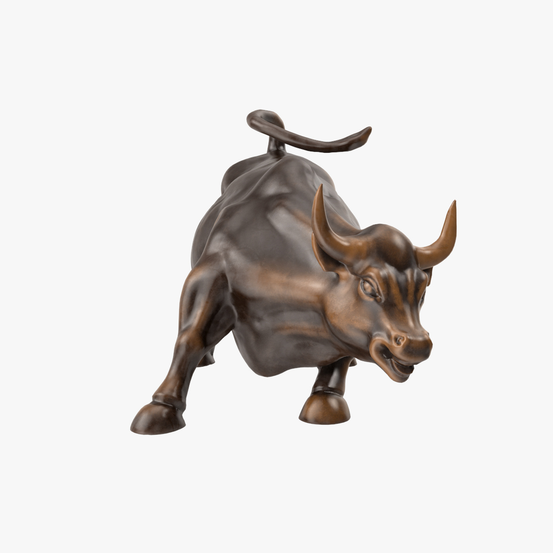 Charging Bull 3D Model - TurboSquid 1210446