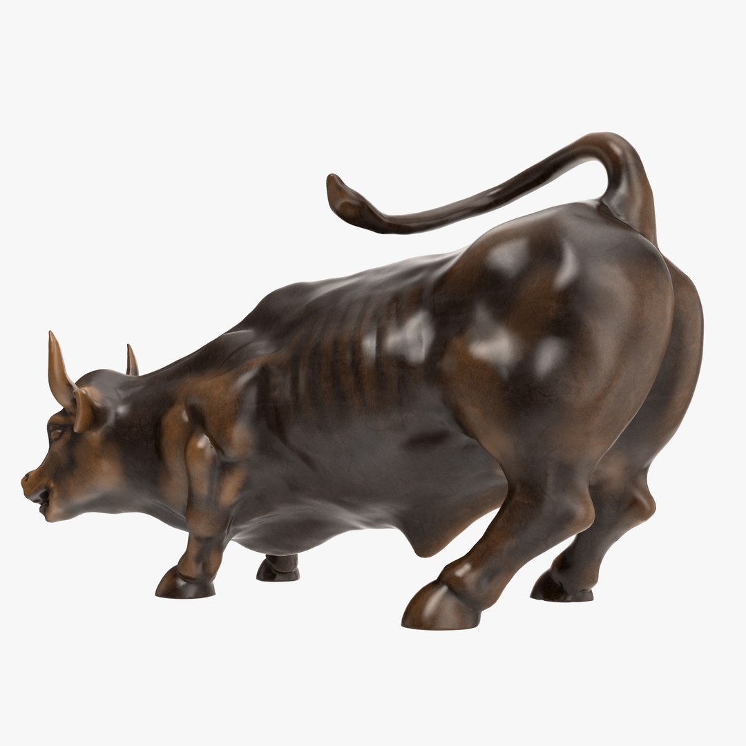 Charging Bull 3D Model - TurboSquid 1210446