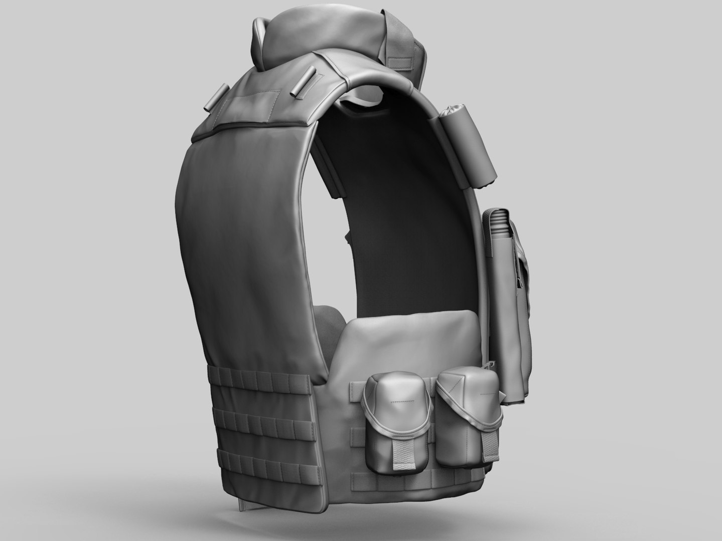 3D Bulletproof 6b43 Ratnik Russian Army - TurboSquid 1238055