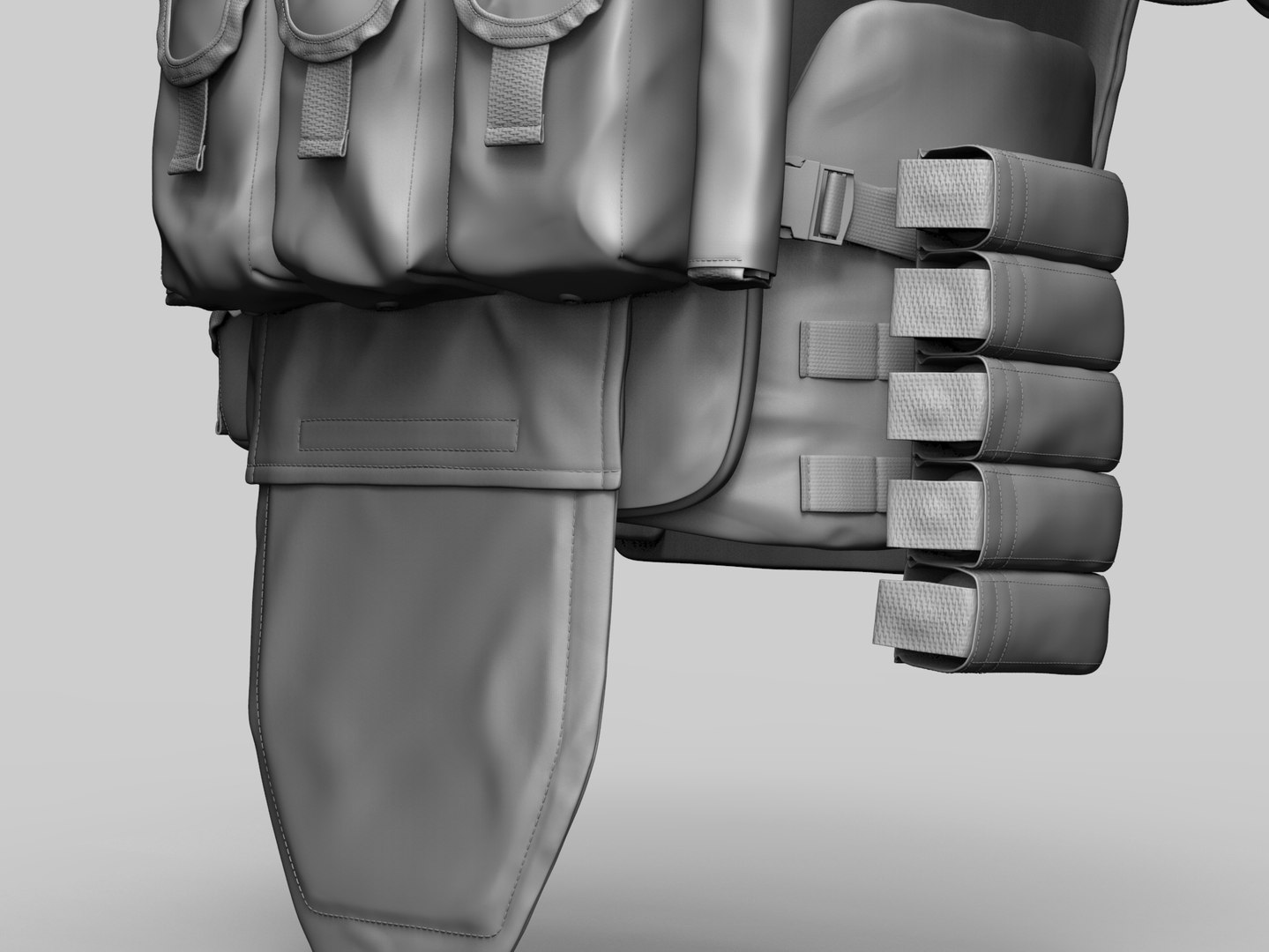 3D Bulletproof 6b43 Ratnik Russian Army - TurboSquid 1238055