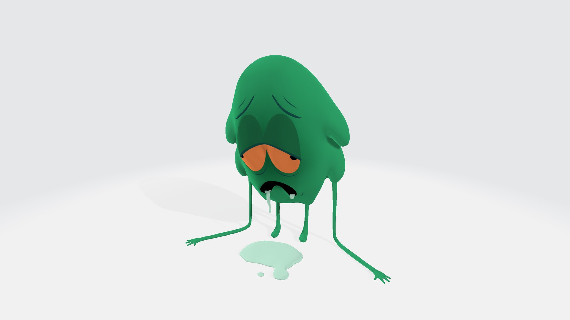 3D Sad Critter Model - TurboSquid 2372832
