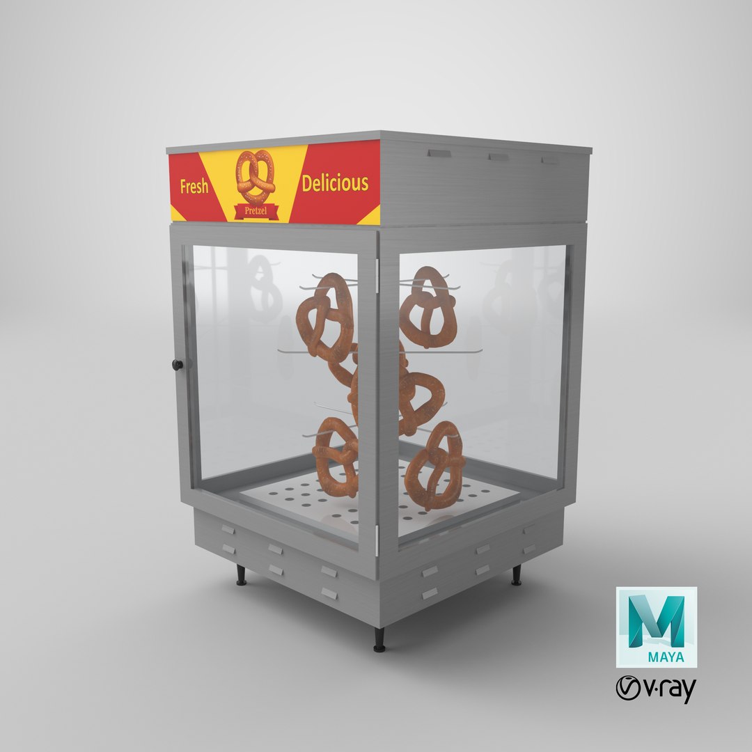 Pretzel Warmer Display Model - TurboSquid 1474934