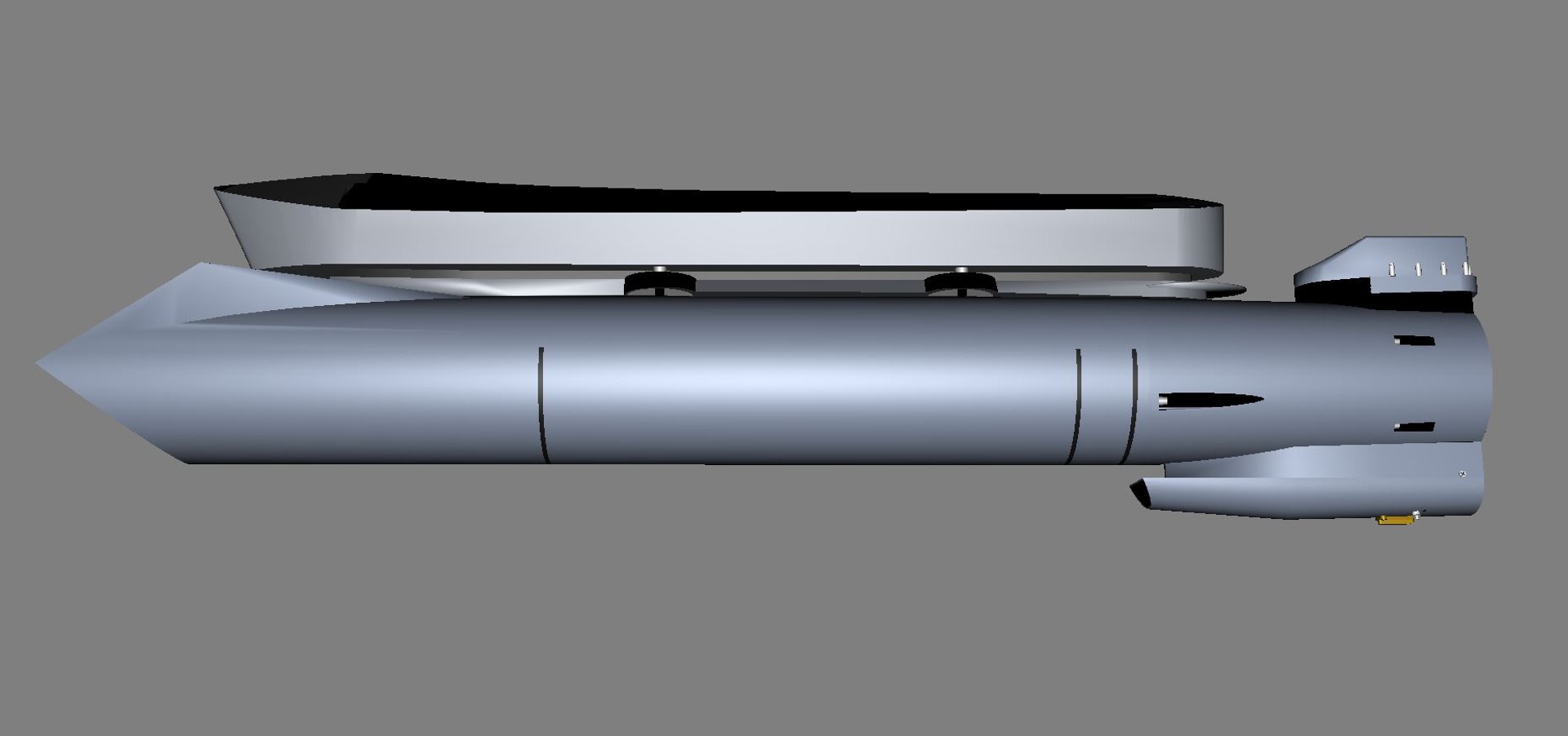 Lockheed Sniper Targeting Pod 3D Model - TurboSquid 1639358