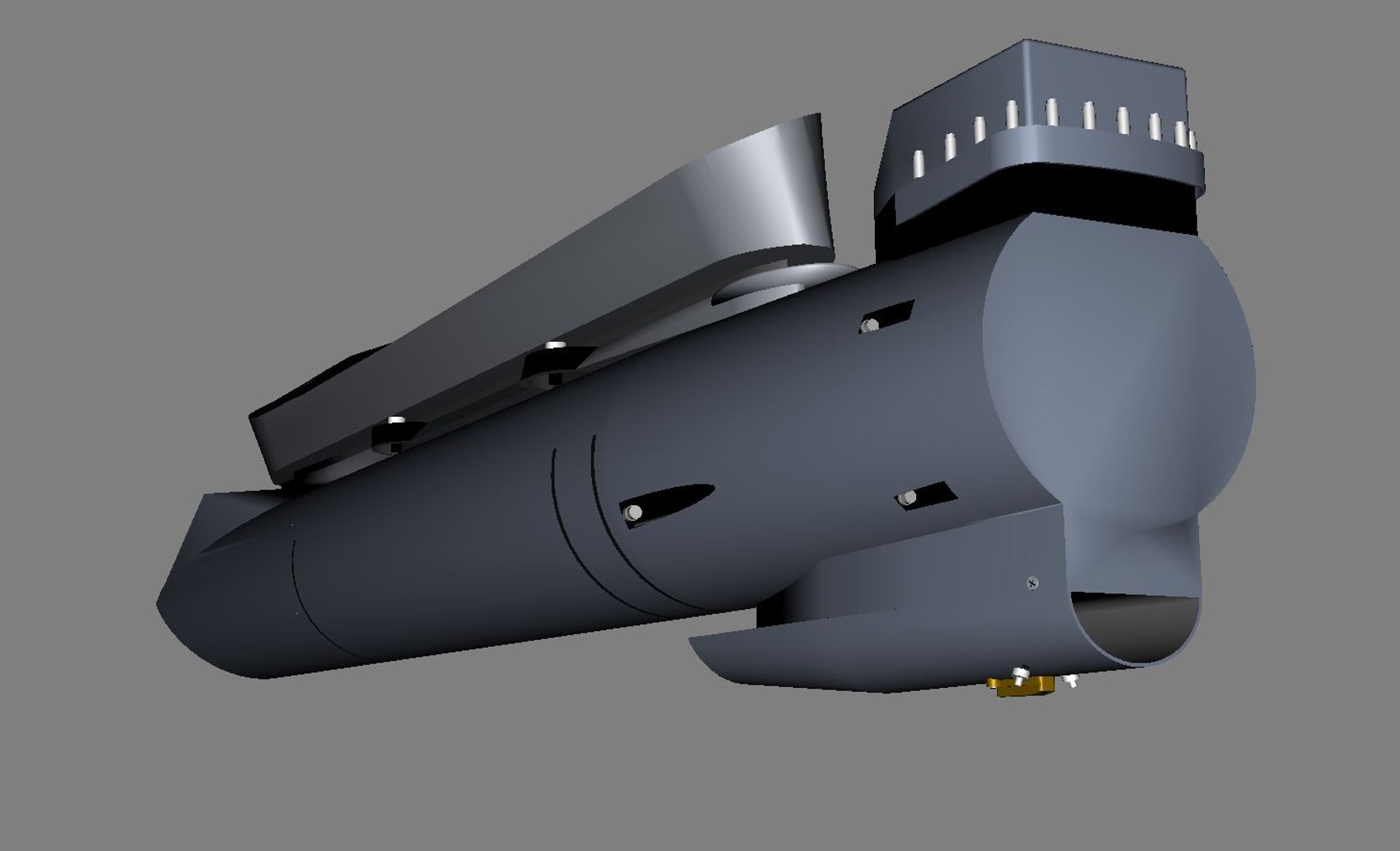 Lockheed Sniper Targeting Pod 3D Model - TurboSquid 1639358