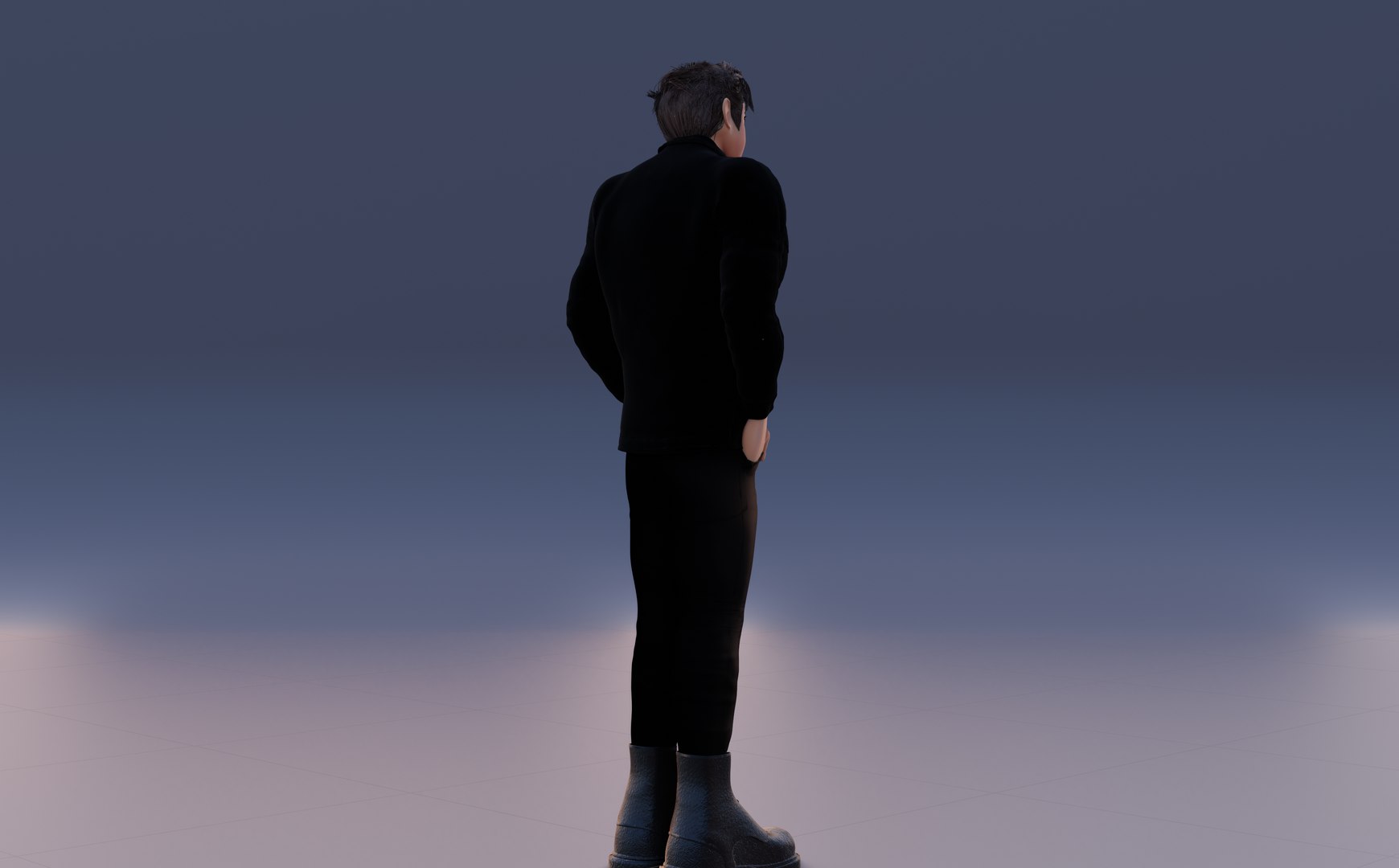 3D Bad Man Geeson Rigged Model - TurboSquid 2414940