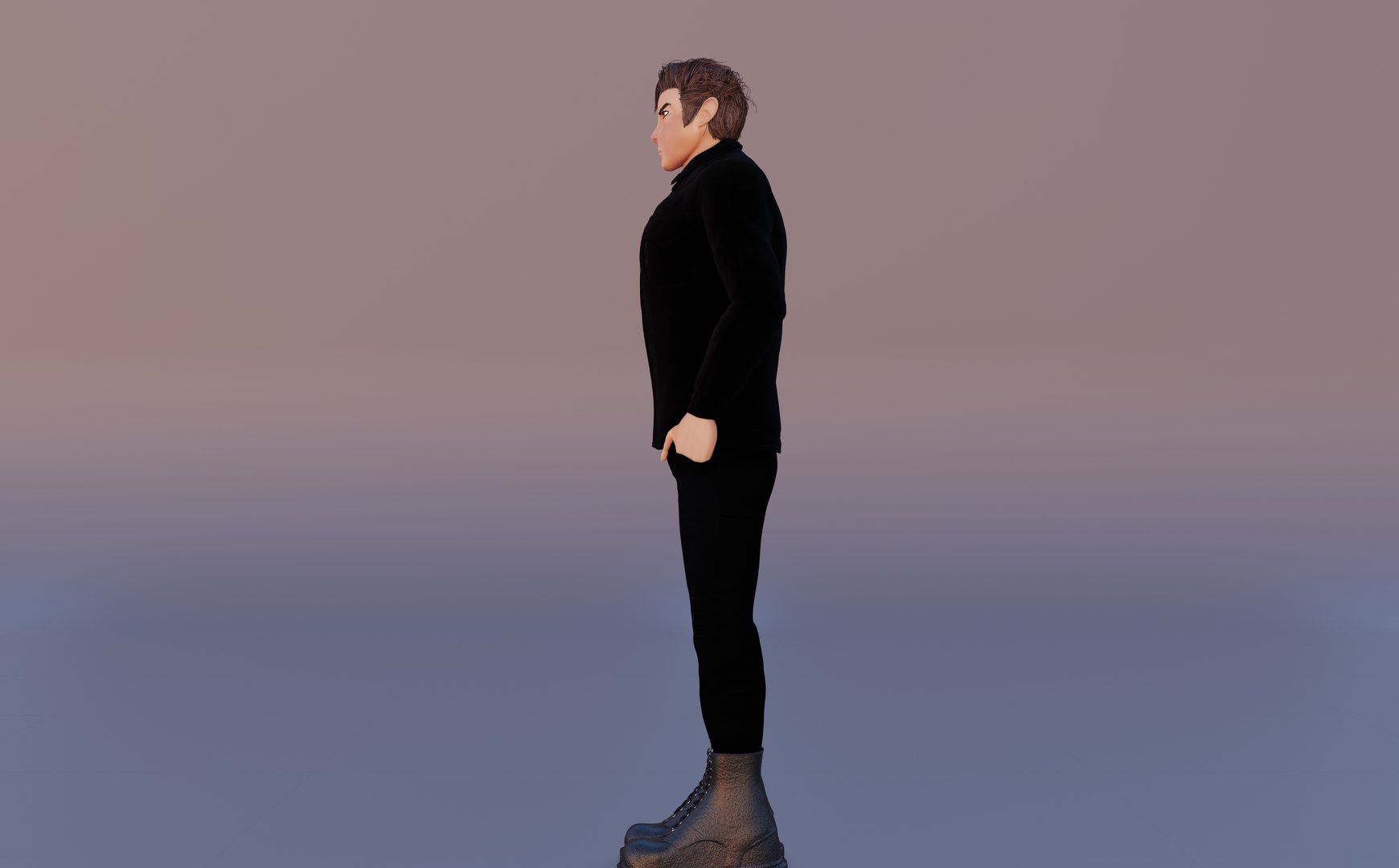 3D Bad Man Geeson Rigged Model - TurboSquid 2414940