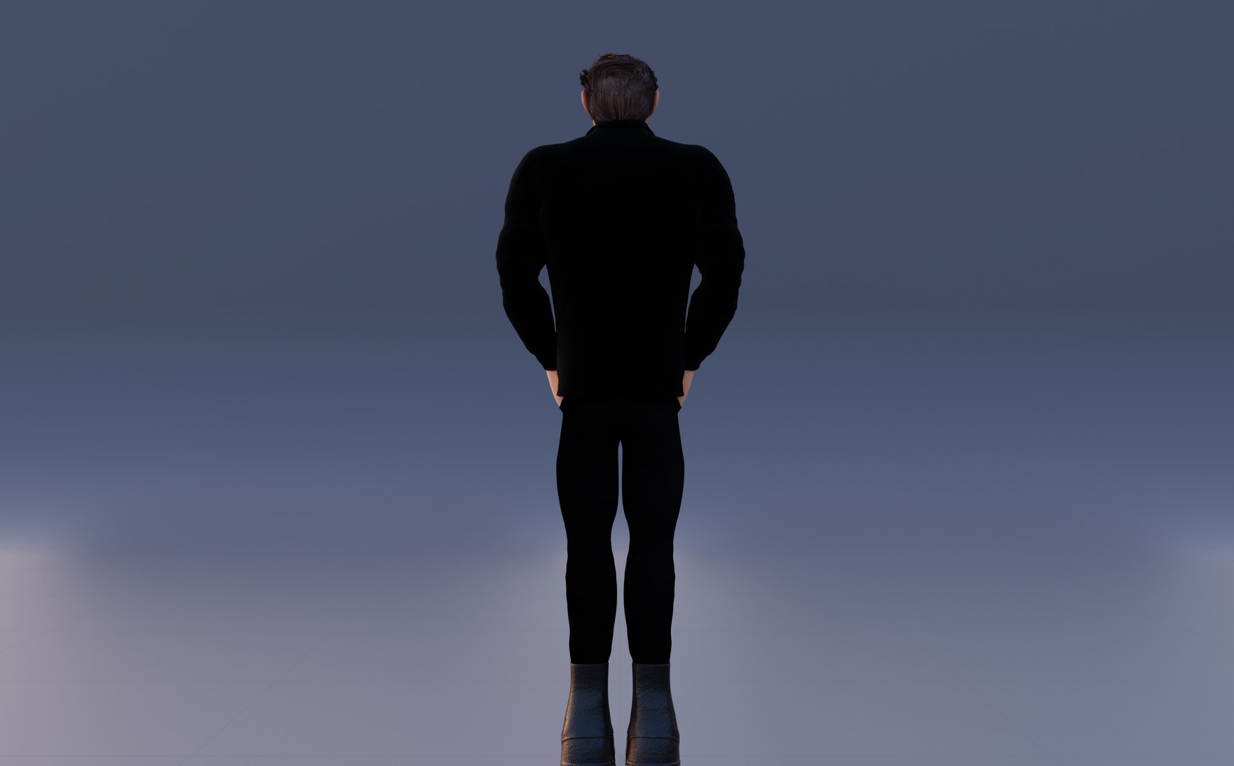 3D Bad Man Geeson Rigged Model - TurboSquid 2414940