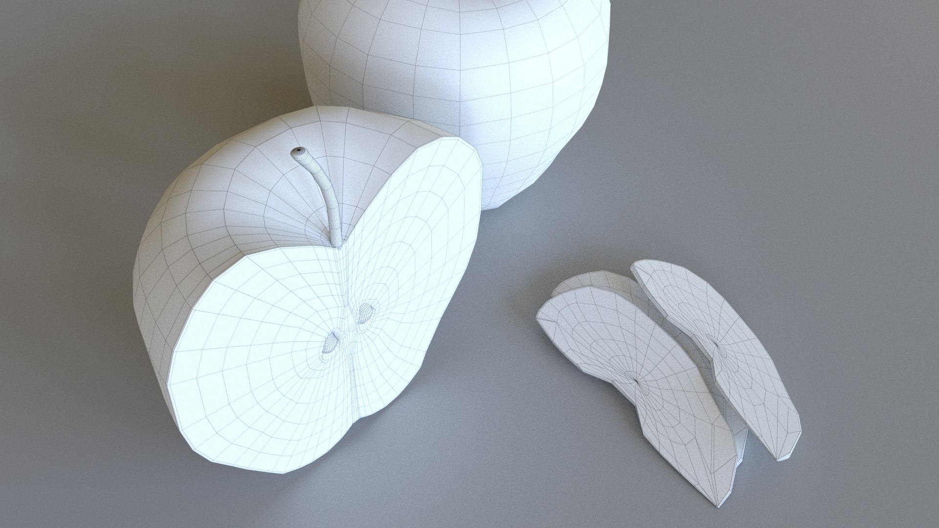 Realistic Apple 3D Model - TurboSquid 1487913