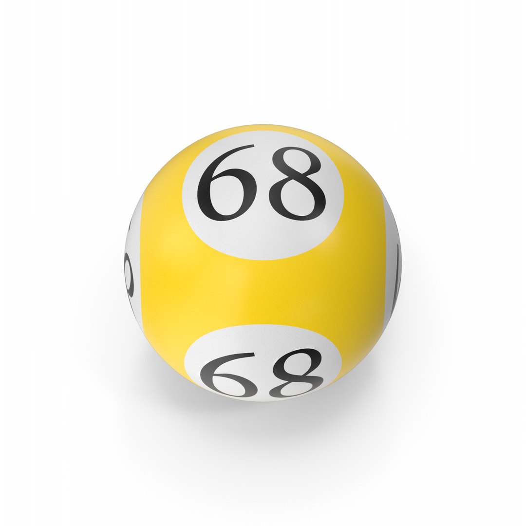 Bingo Ball 68 3D Model - TurboSquid 2261611