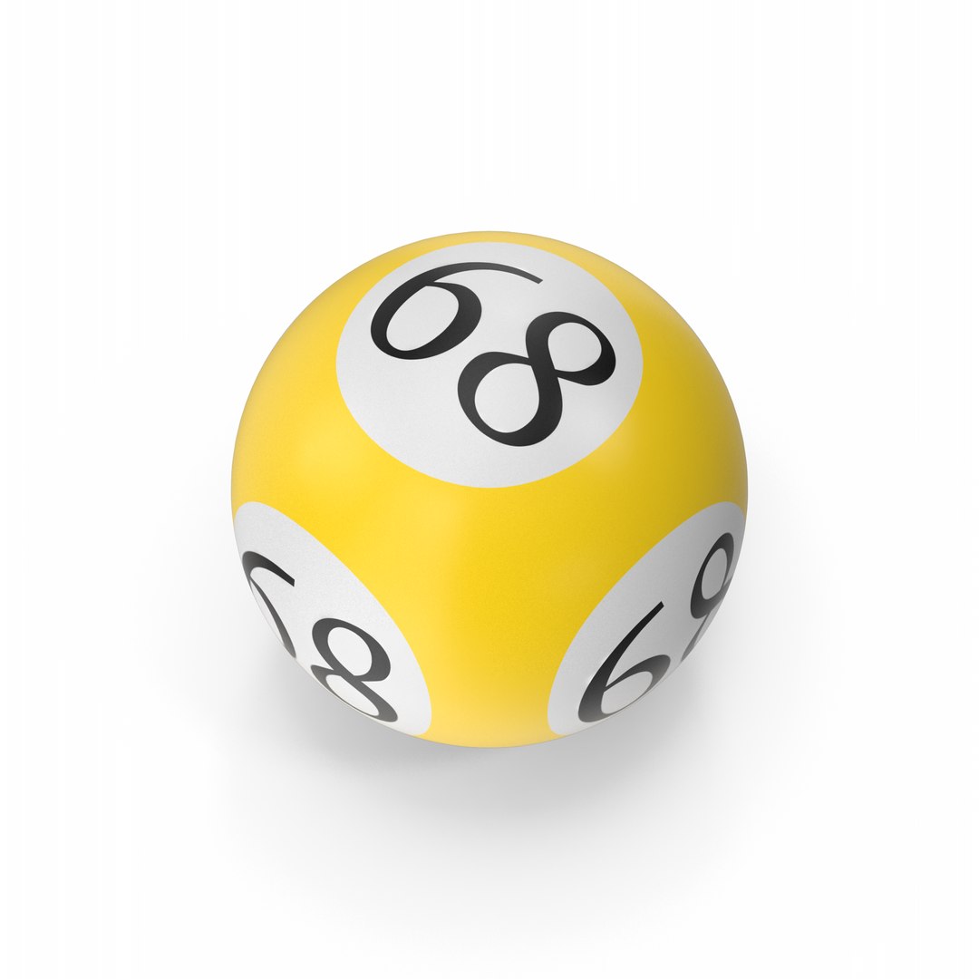 Bingo Ball 68 3D Model - TurboSquid 2261611