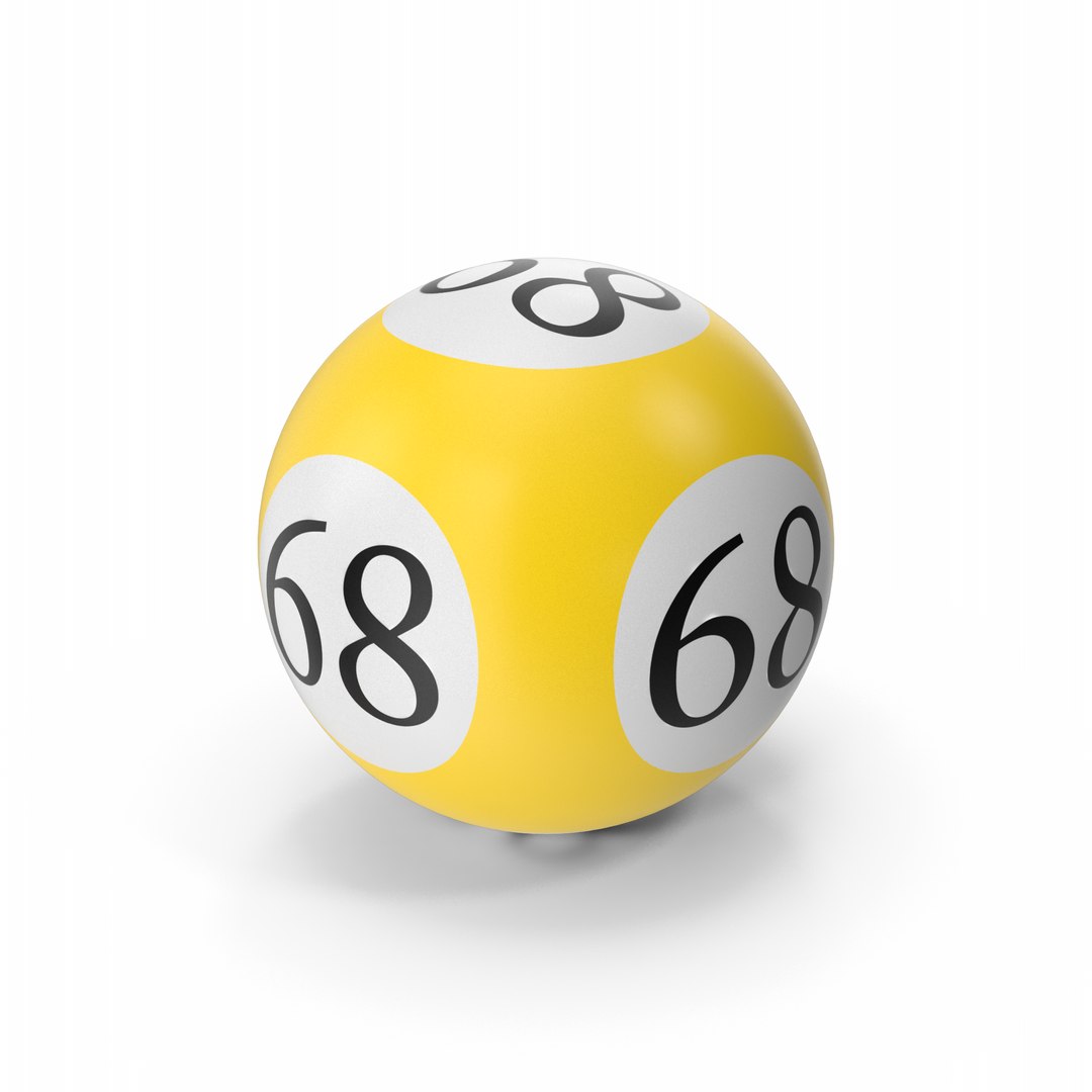 Bingo Ball 68 3D Model - TurboSquid 2261611