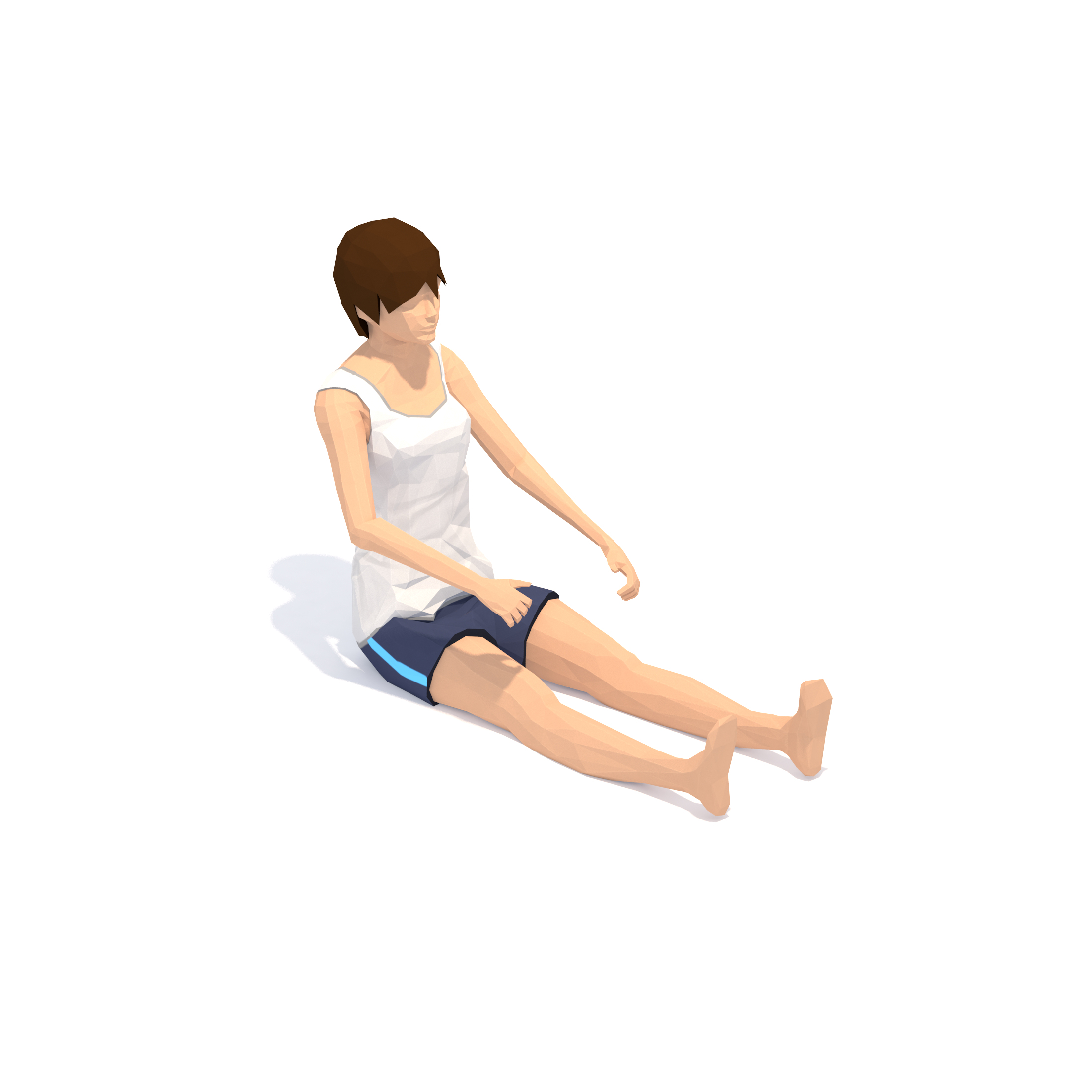 3D animations exercise yoga woman - TurboSquid 1707793