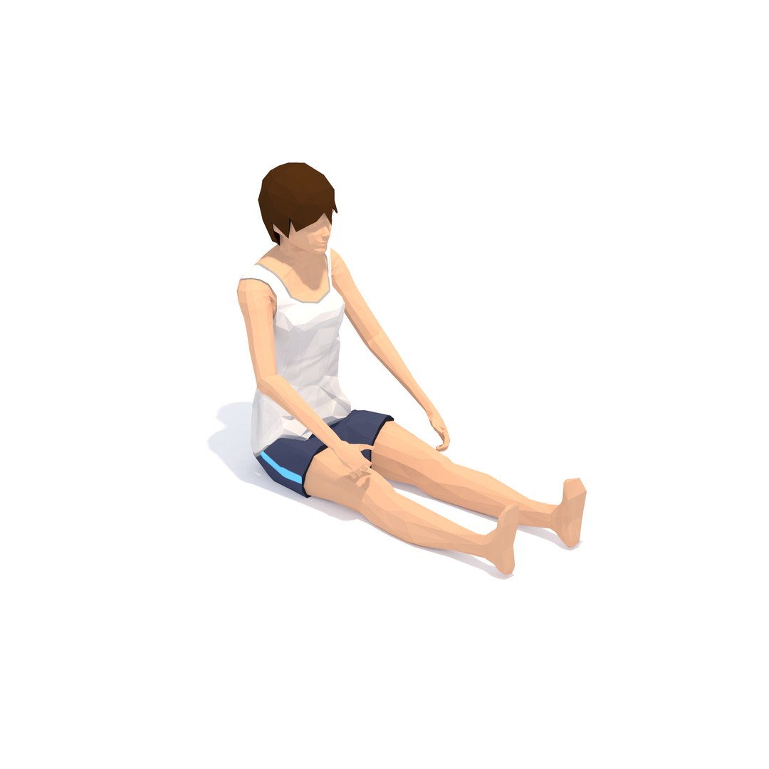 3D Animations Exercise Yoga Woman - TurboSquid 1707793