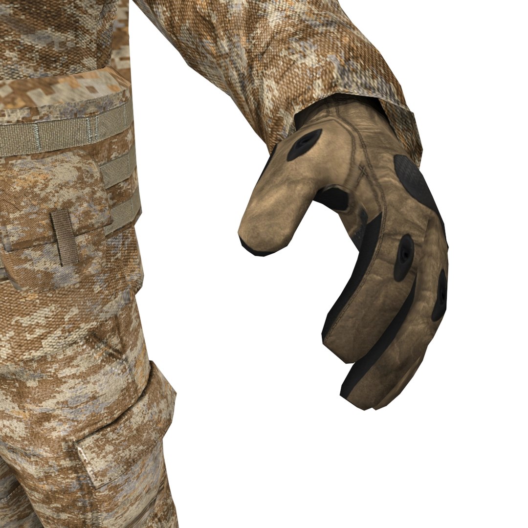3d Human Military