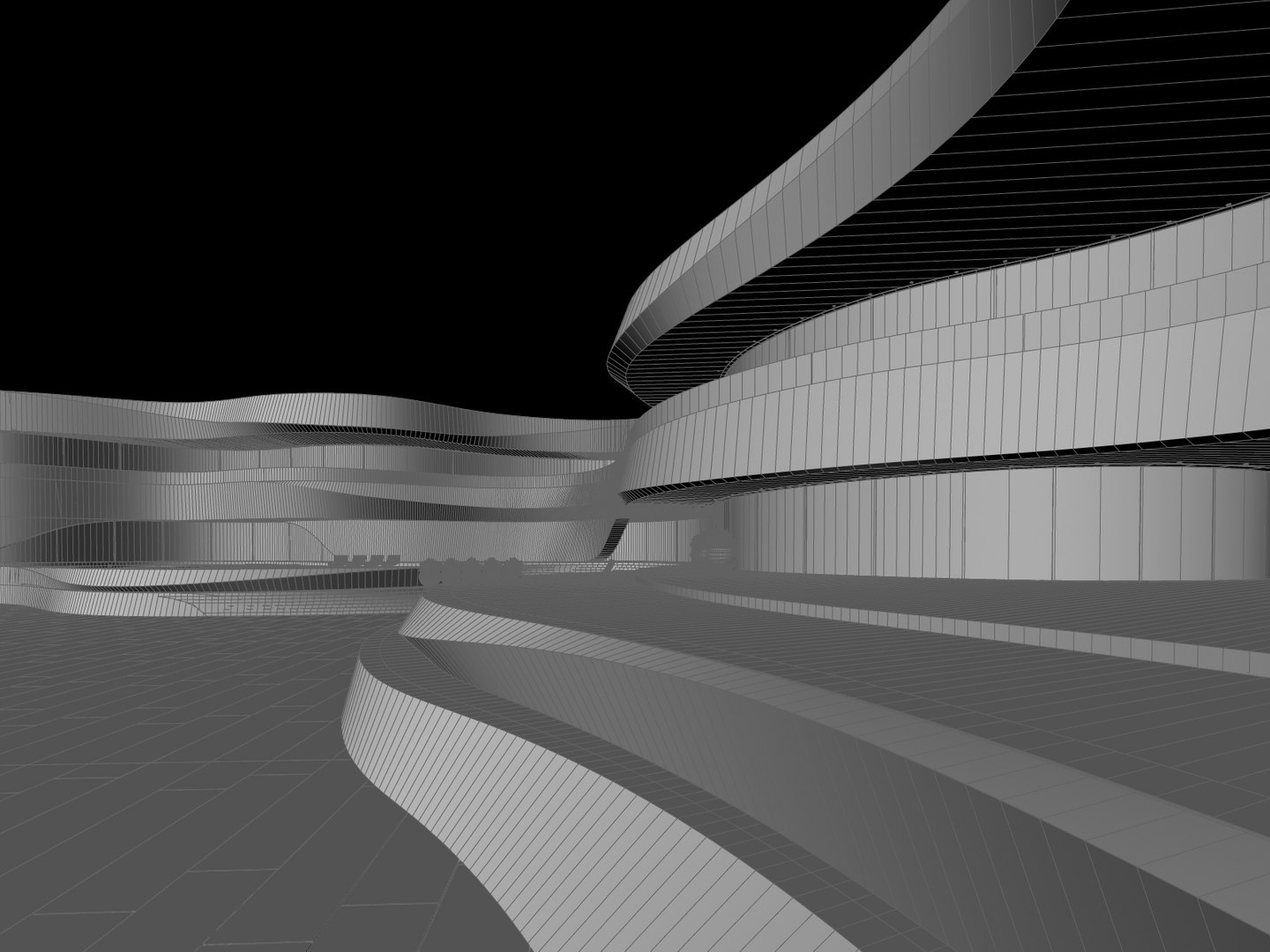 3D Building Concept Model - TurboSquid 1331597