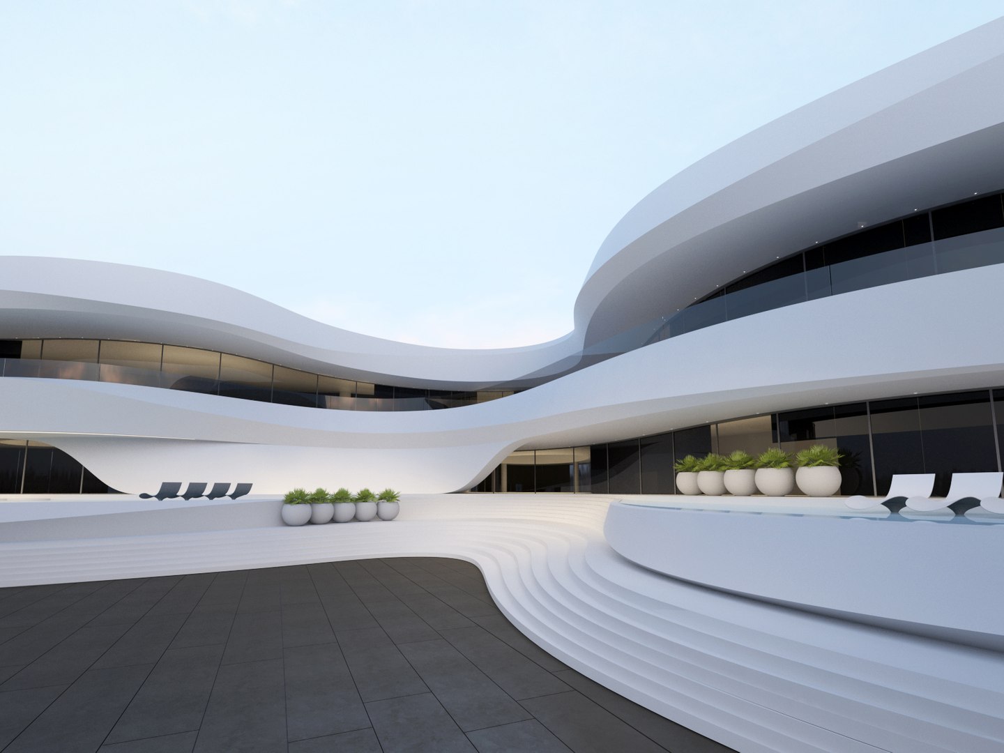 3D Building Concept Model - TurboSquid 1331597