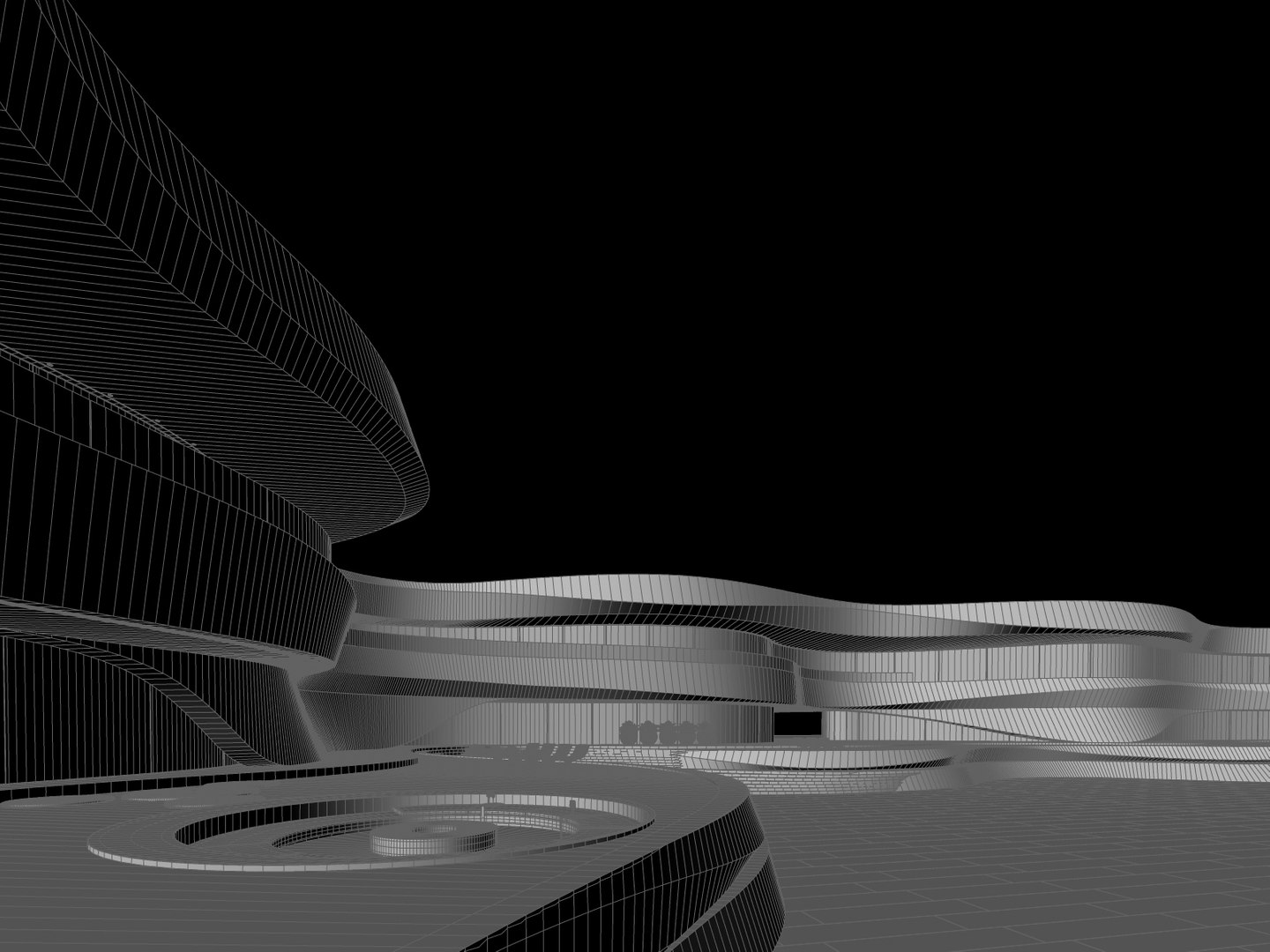 3D Building Concept Model - TurboSquid 1331597