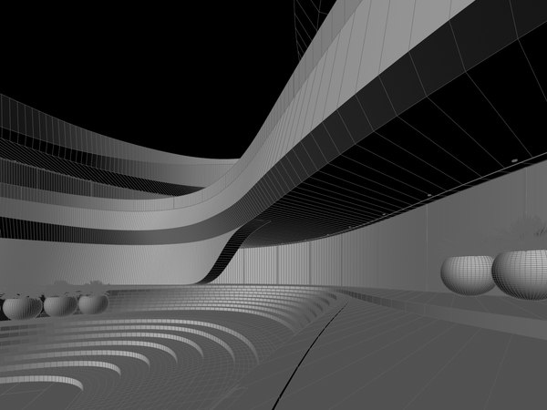 3D building concept model - TurboSquid 1331597